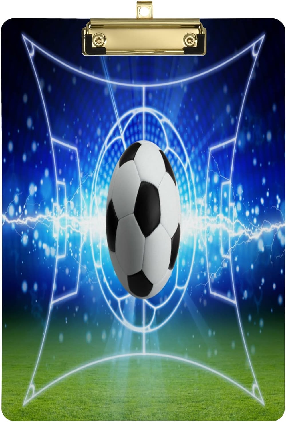 ZHANZZK Football Soccer Sport Clipboard Hardboard Wood Nursing Clip ...