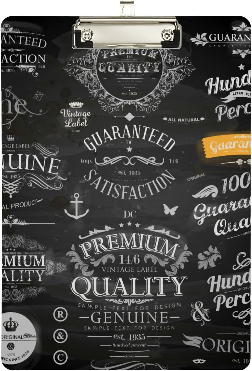 ZHANZZK Guarantee Label Clipboard Hardboard Wood Nursing Clip Board and ...