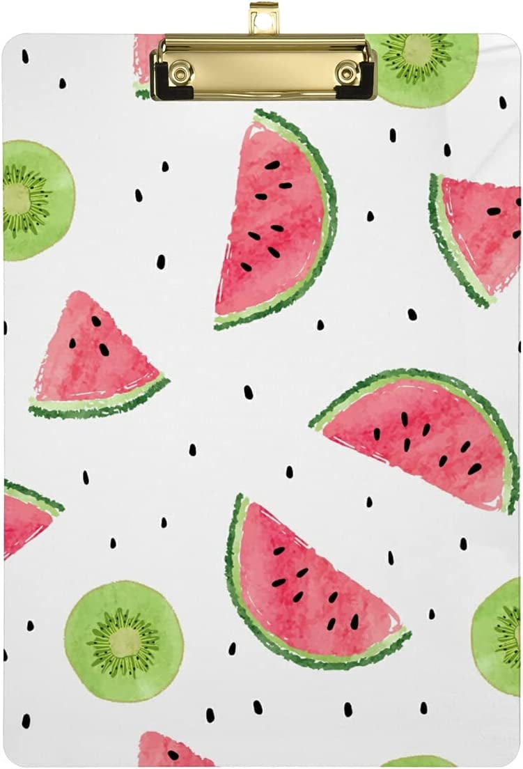 ZHANZZK Kiwi Fruit Watermelon Slices Clipboard Hardboard Wood Nursing ...