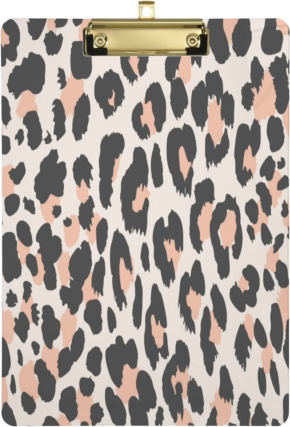 ZHANZZK Leopard Print Clipboard Hardboard Wood Nursing Clip Board and ...