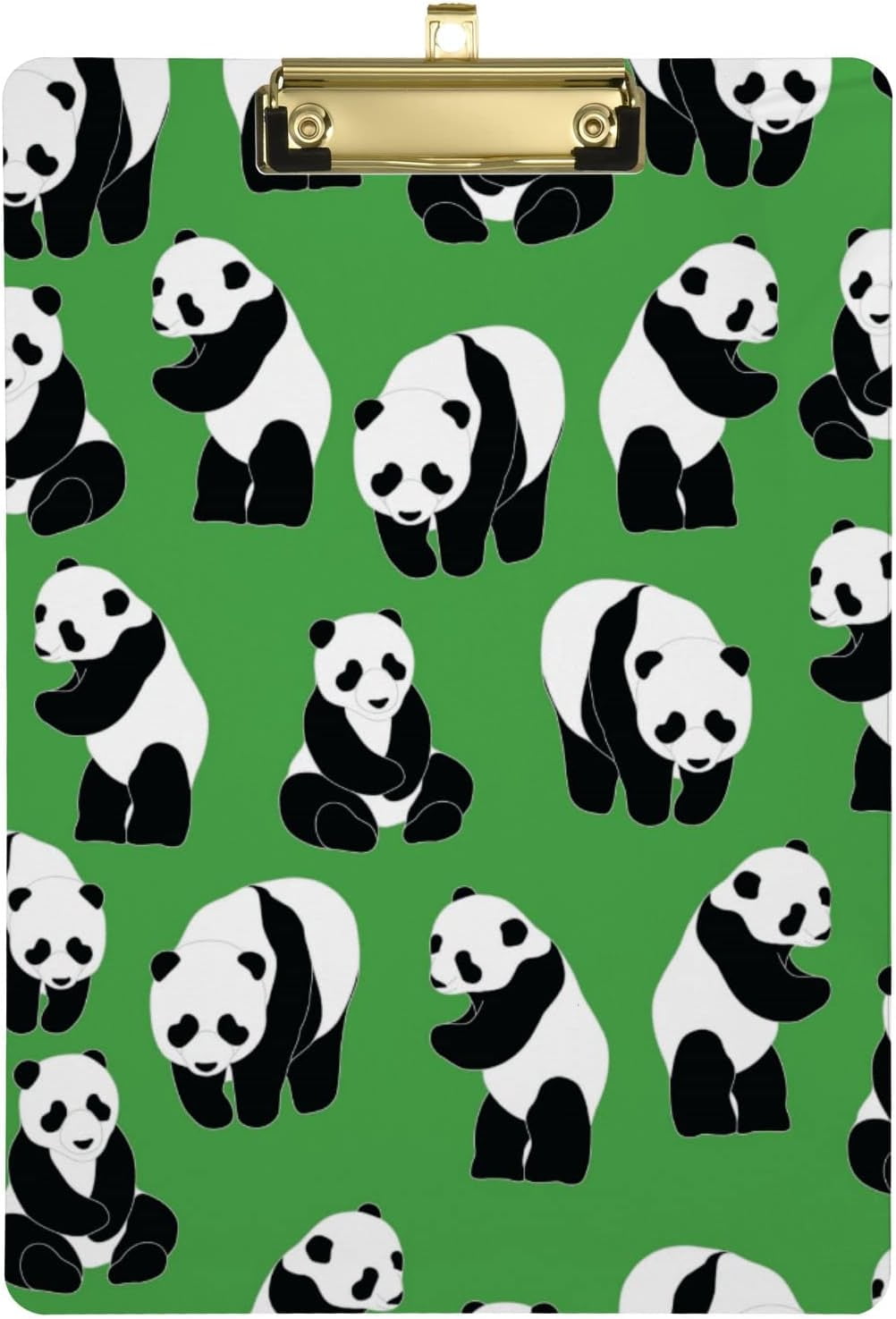 ZHANZZK Panda Clipboard Hardboard Wood Nursing Clip Board and Pull for ...