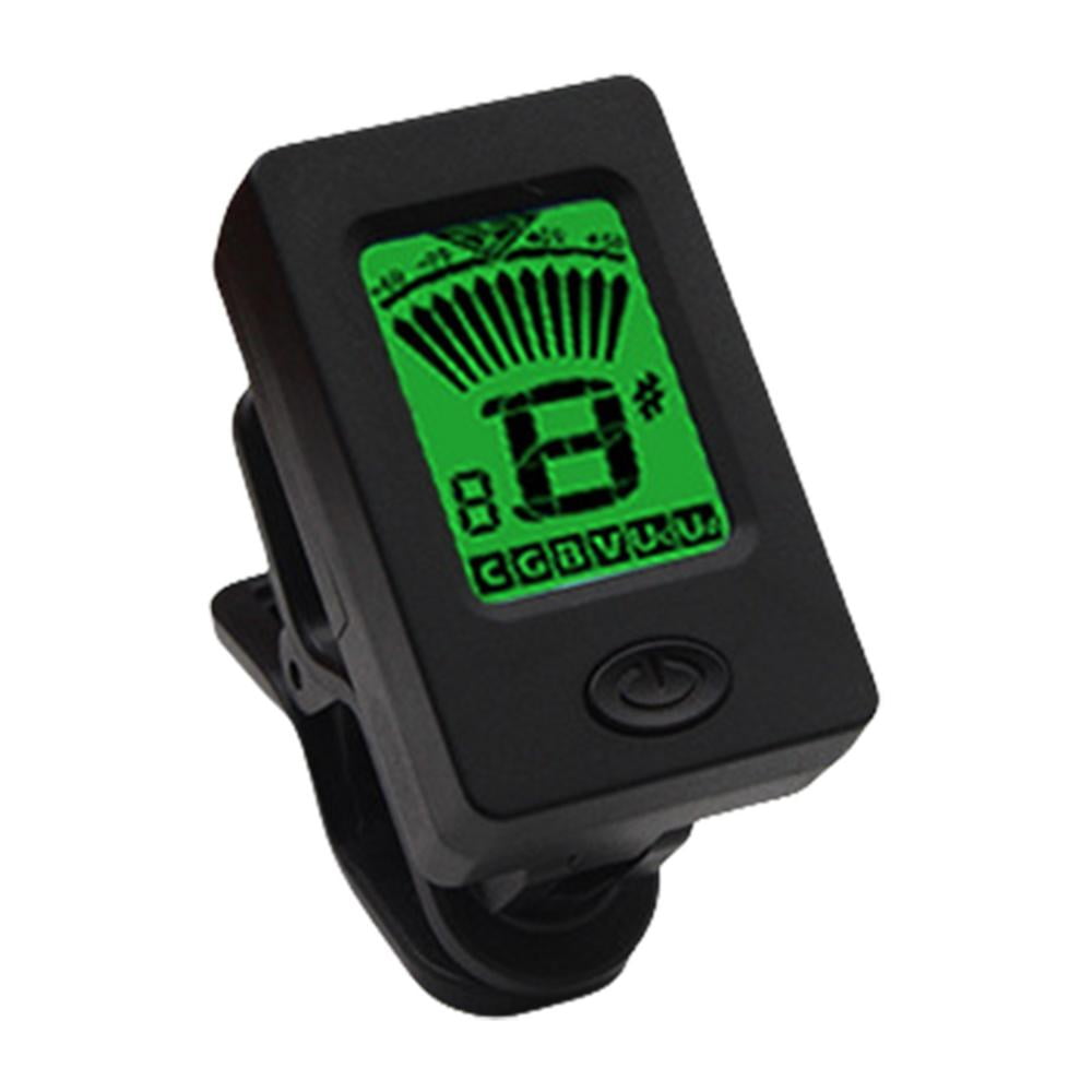 ZHAO Clip On Ukulele Tuner LCD Display Musical Instrument Tuner Quick ...