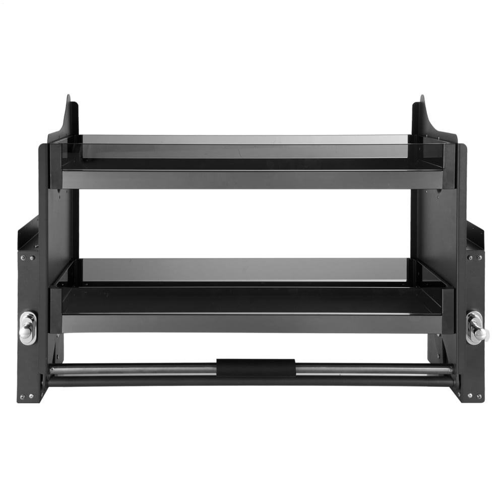 ZHAO Drop Down Shelf 2 Tier Upper Cabinet Organizer Heavy Duty Kitchen ...