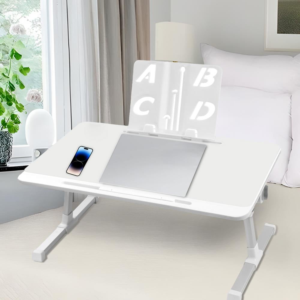 ZHAO Laptop Stand Bed Bed Desk Laptop Stand Lap Desk Computer Table Bed ...