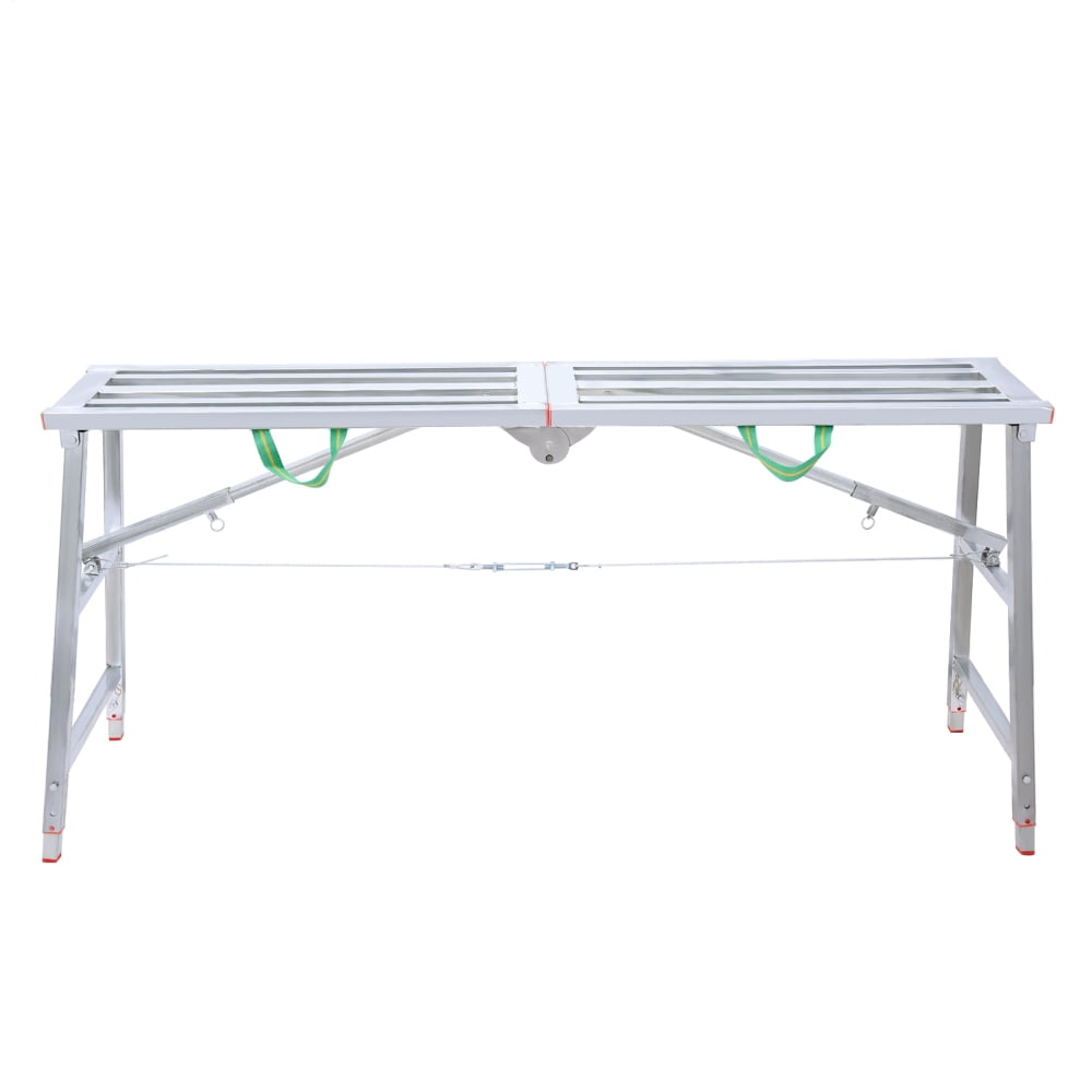 ZHAO Scaffolding Work Bench Heavy Duty Scaffold Ladder with Handle ...