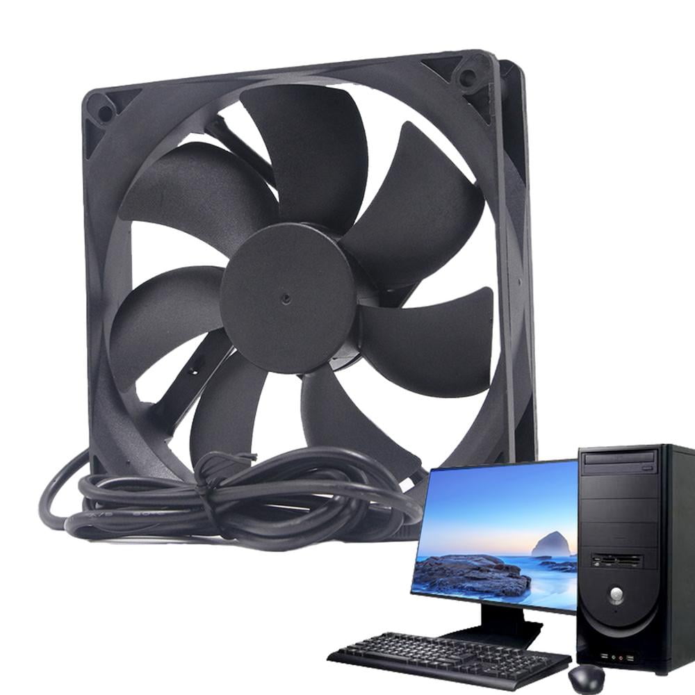 ZHAO Small AC Fan 120mm Fan For Home USB PC Fan Computer Cooling Fan ...
