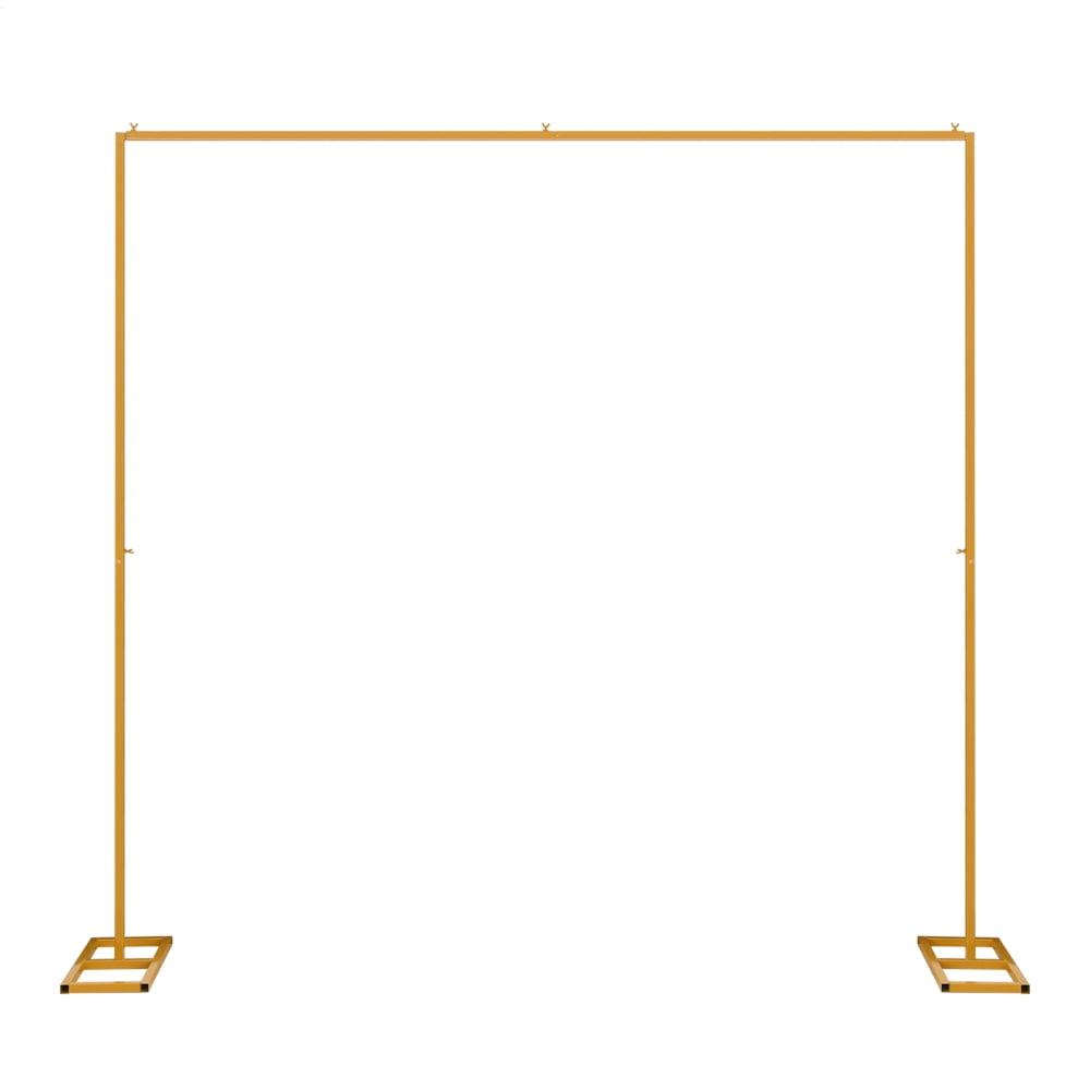 ZHAO Square Balloon Arch Metal Square Balloon Backdrop Stand Safe 8X8 ...