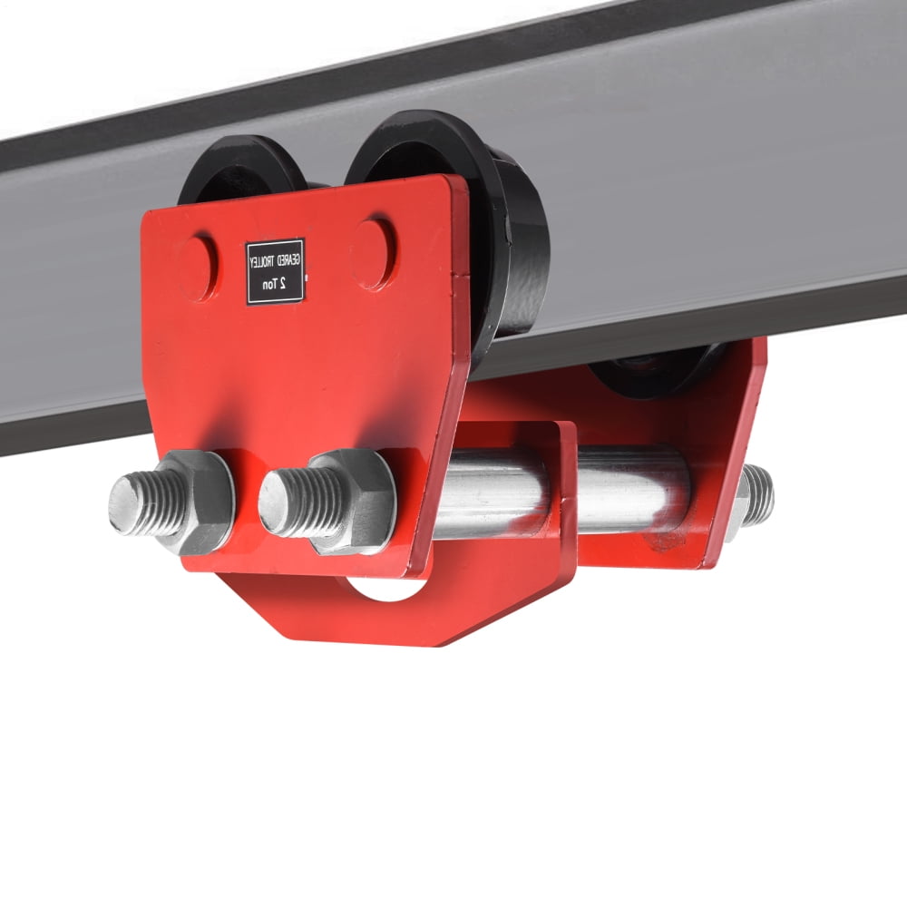 Ponguvn Strut Trolley Manual Hoist 4 Wheels Unistrut Trolley Crane Lift ...