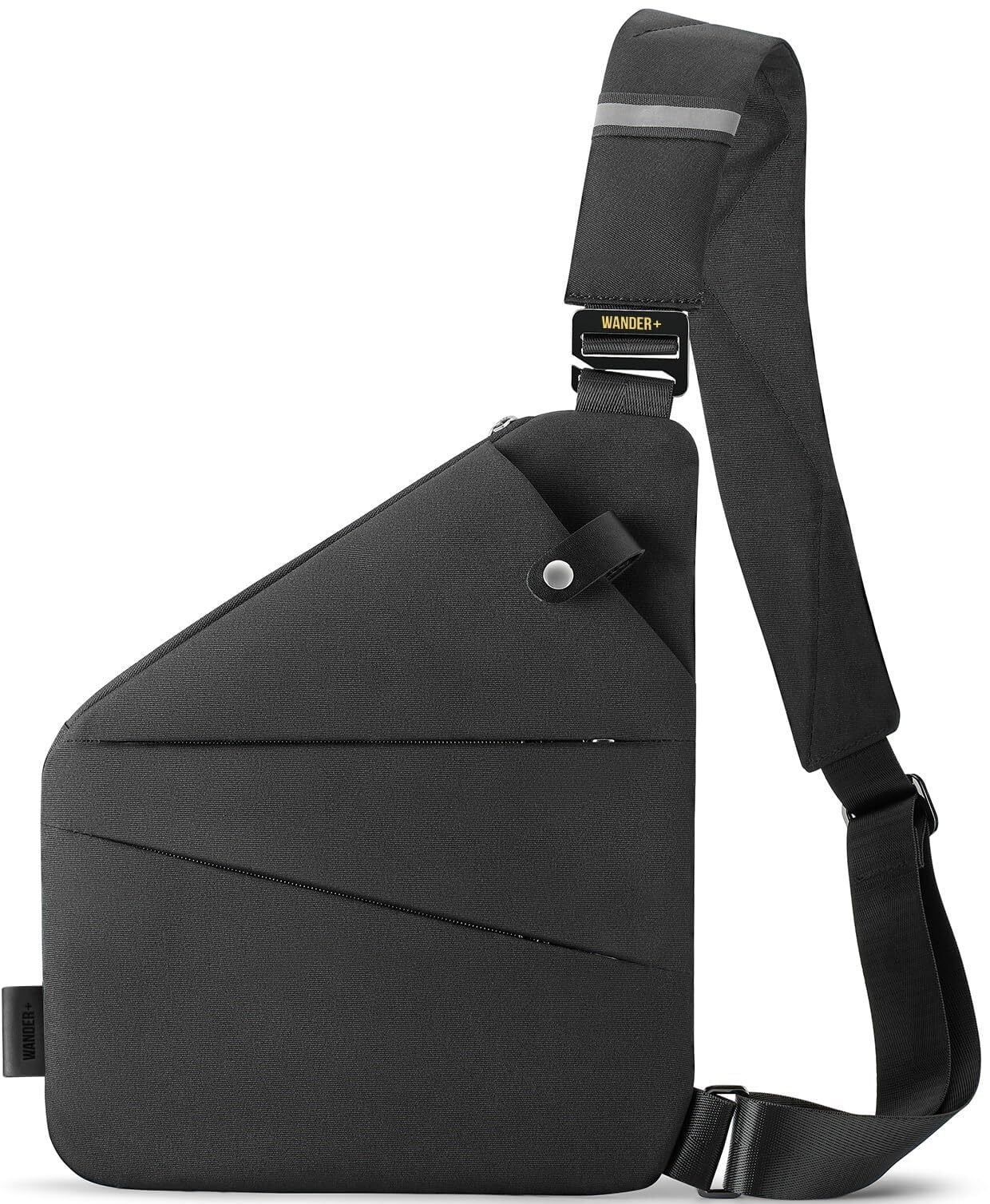 ZHAO Theft horizontal travel bag, male, multi-pocket, slender suspender ...