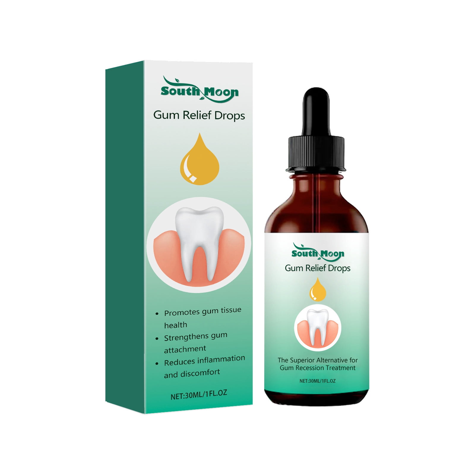 ZHAOJIN Gum Care Drops Care Gum Relief Periodontal Foaming Oral ...
