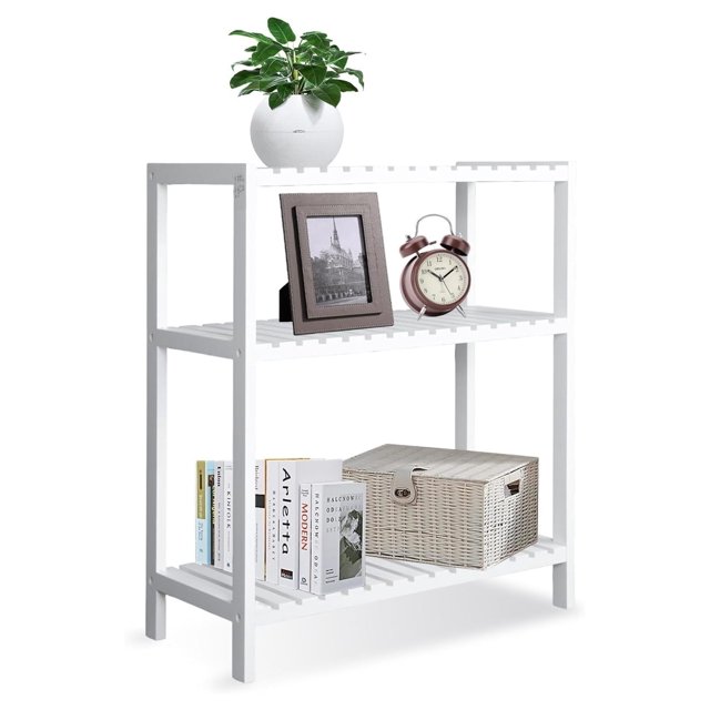 Zhaotong 3 Tier Storage Shelving Unit Bamboo Storage Shelves