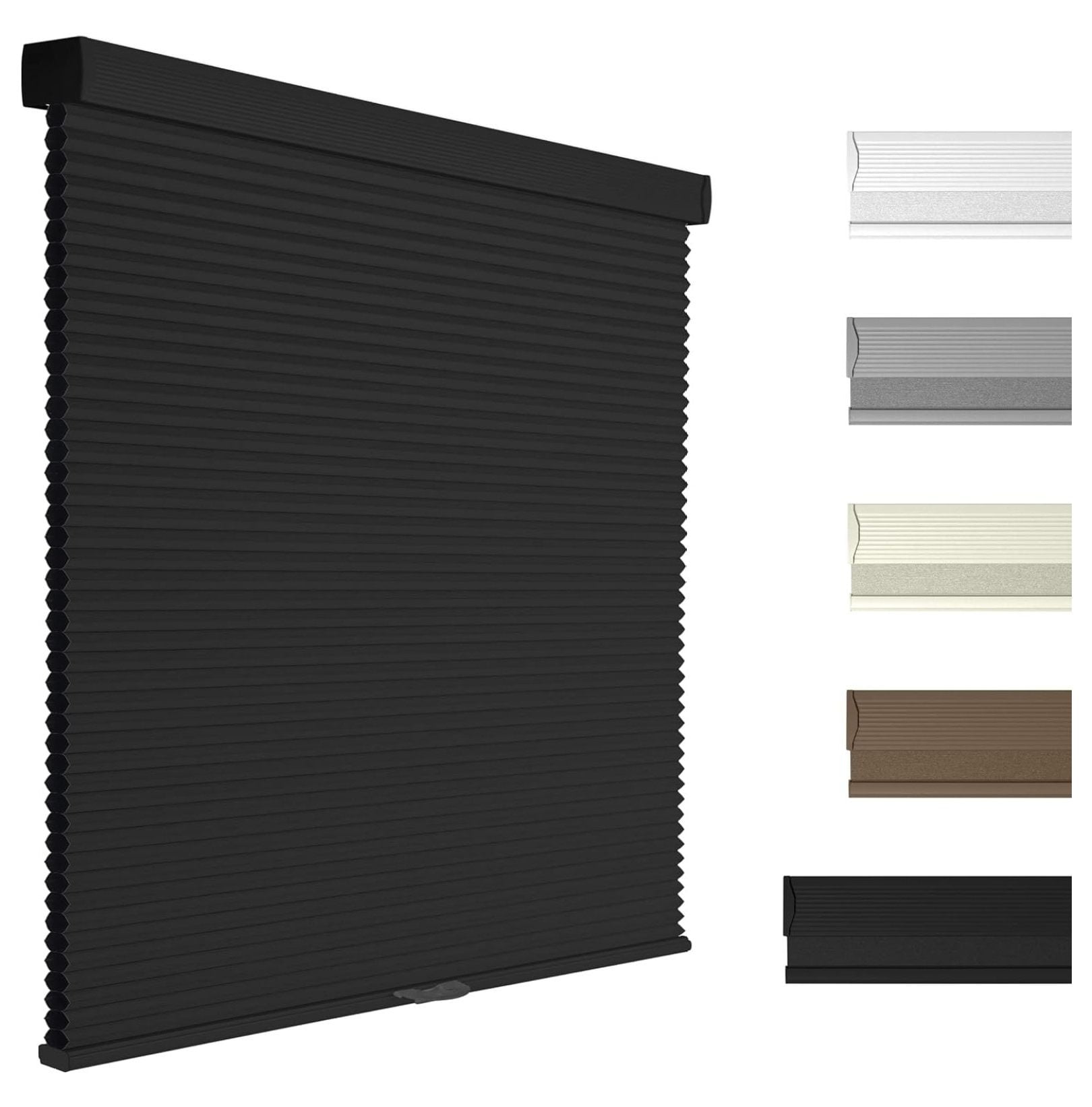 ZHAOTONG Blackout Cellular Shades Cordless Pull Down Cellular Blinds ...