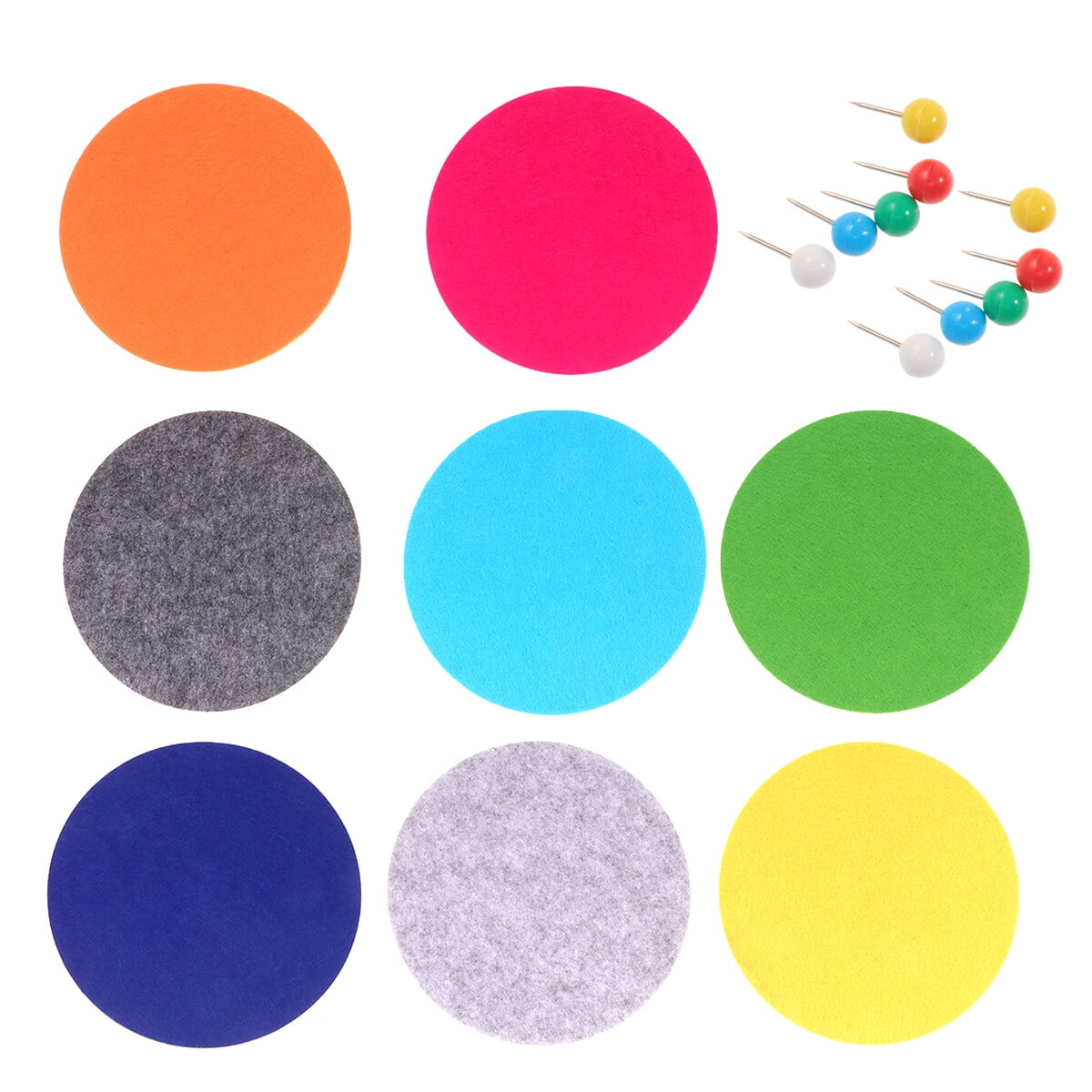 UPOUART Felt Board For Wall Reminders Display Home Decoration 10Pcs 5 ...