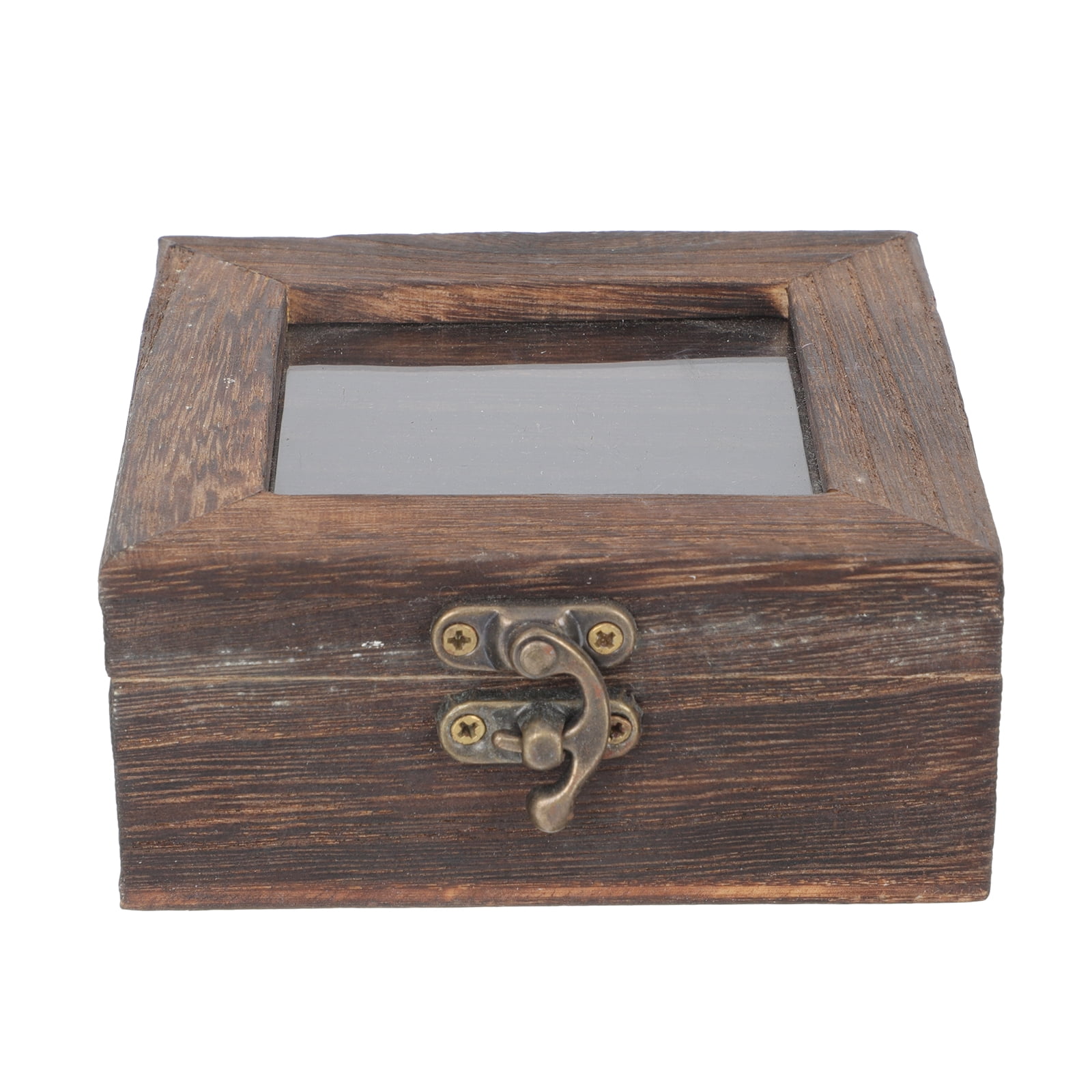 ZHAOYIQ Insect Specimen Display Box Rustic Wood Jewelry Storage ...