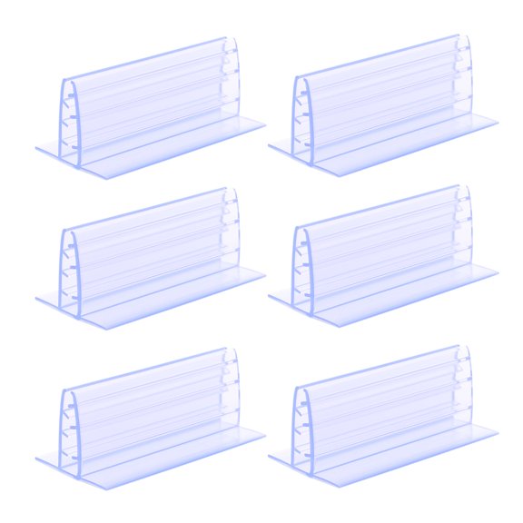 Store Fixtures Direct, 3 Inch Flat Plexiglass Panel Connectors, 180 ...
