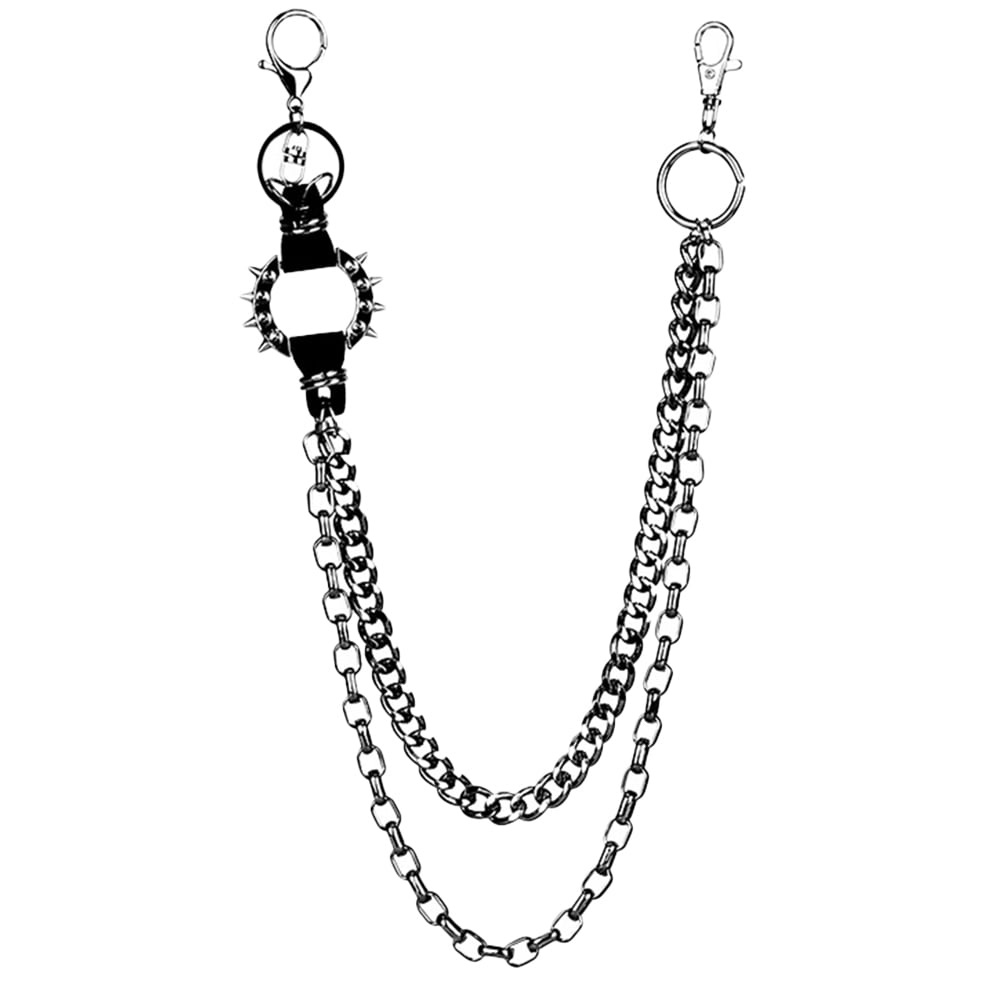 ZHAOYIQ Vintage Decor Pants Chain Jean Chain Punk Goth Keychain Wallet ...