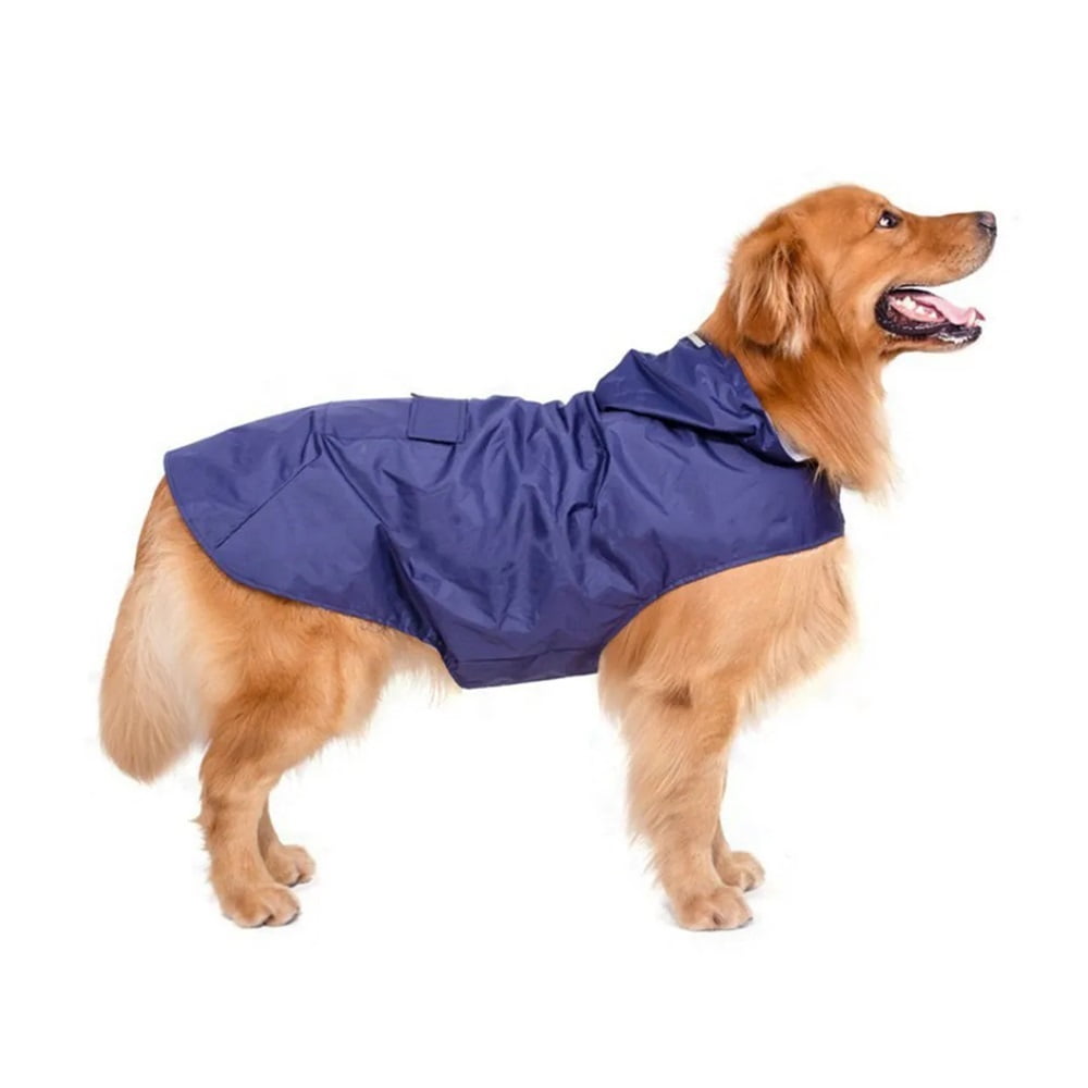 ZHAnyao Dog Raincoat Jacket Reflective Waterproof Rain Cover Outdoor ...