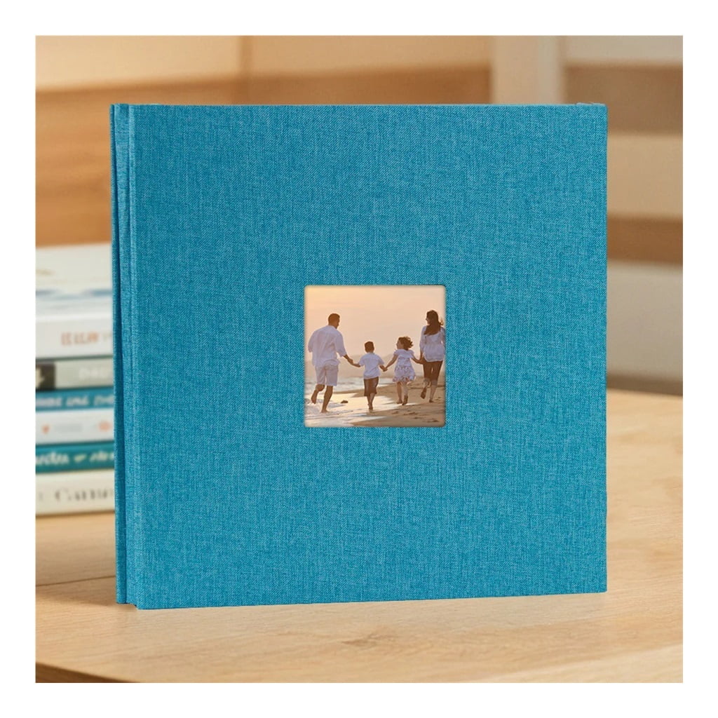 ZHAnyao Extra-Large Linen Photo Album-Wide Album for 4x6 and 8x10 ...