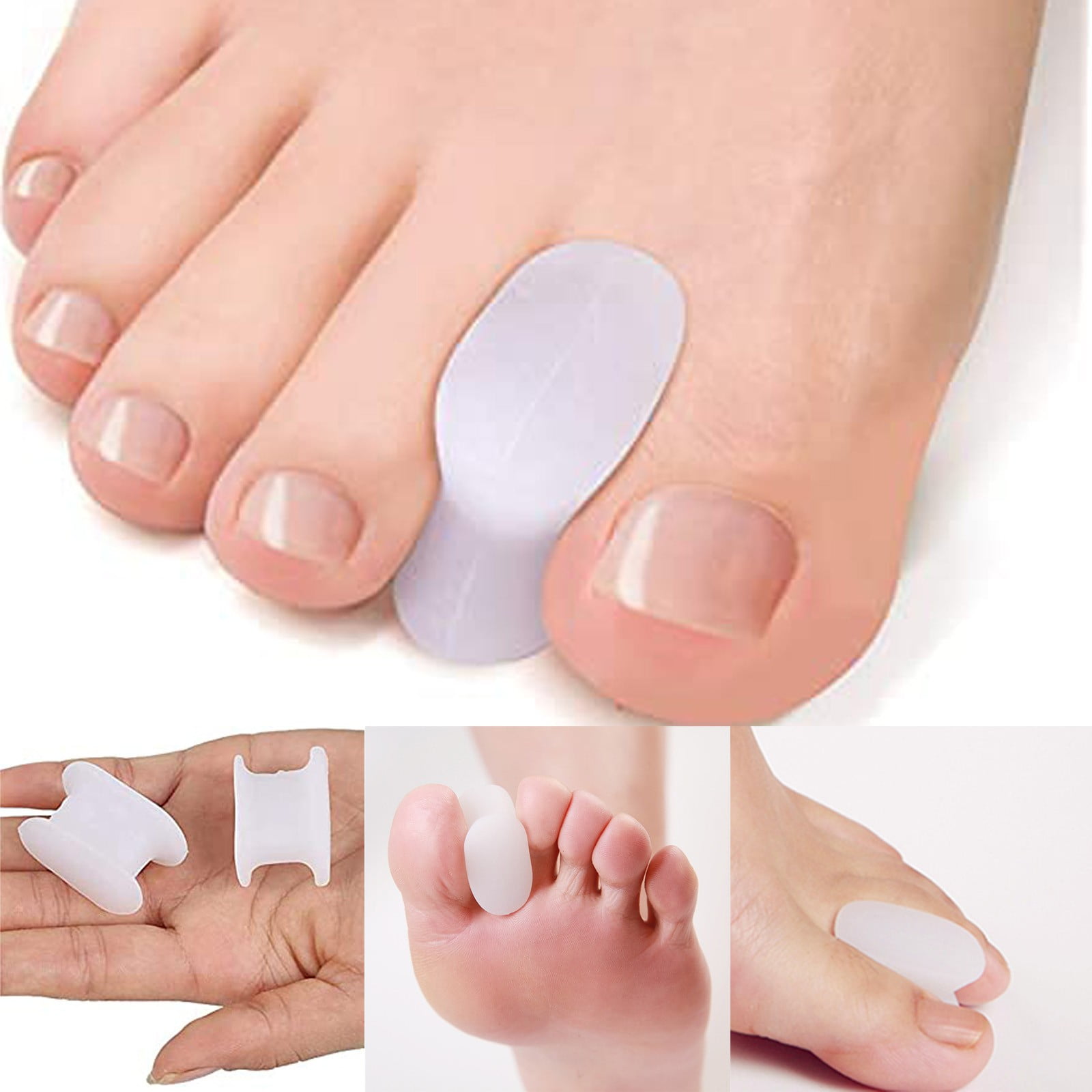 ZHELIYO Silicone Toe Separator Bursitis Fingers Separator Toe Spacer ...