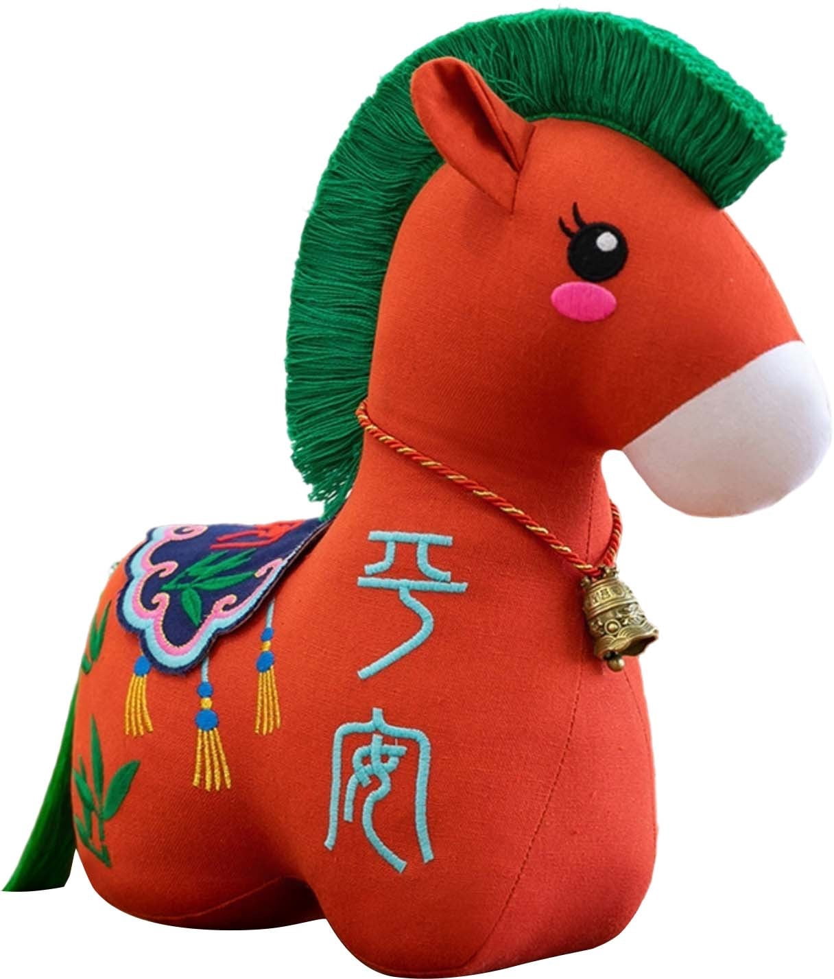 ZHENFA Clearance 15Cm Fabric Horse Plush Toy Soft Stuffed Animal Doll ...