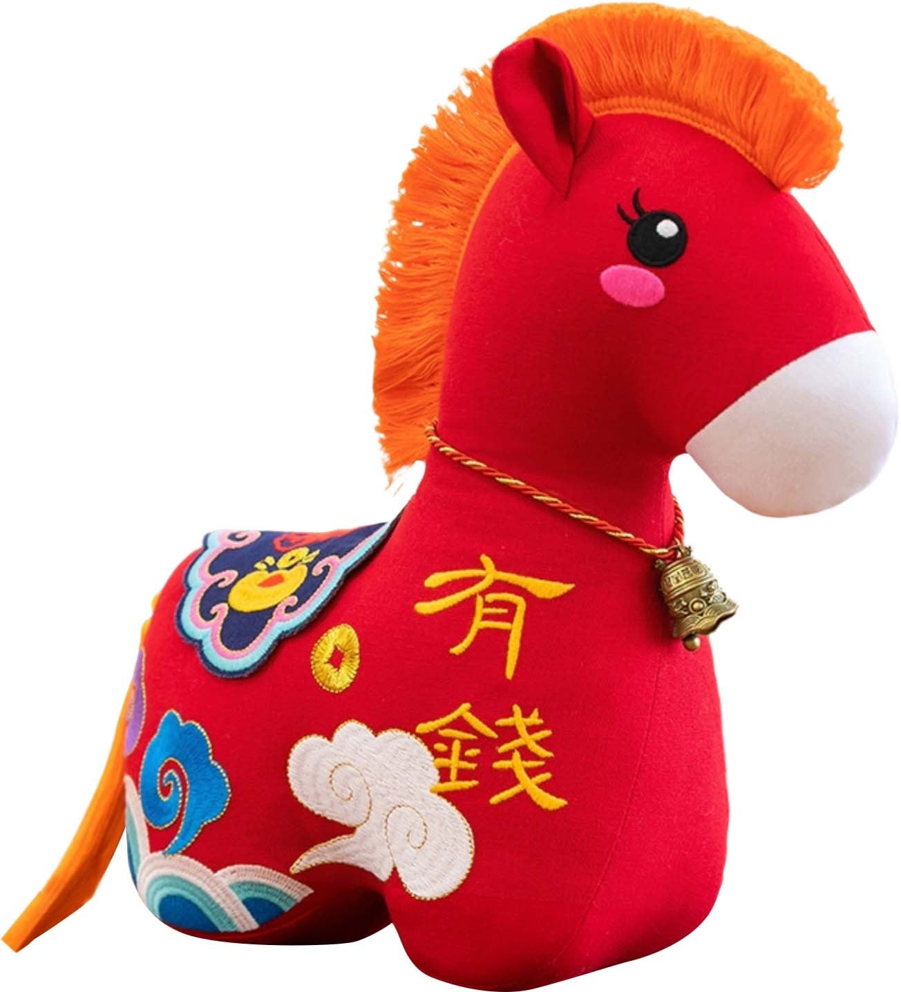 ZHENFA Clearance 15Cm Fabric Horse Plush Toy Soft Stuffed Animal Doll ...