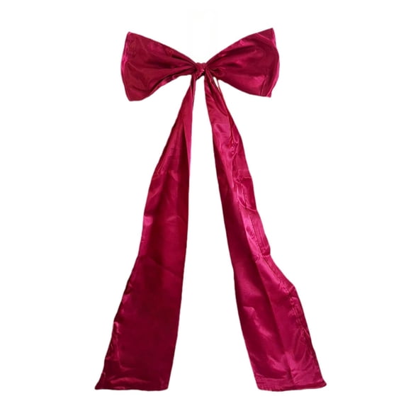 ZHENFA Clearance Extra Large Satin Bows Tree Topper Decorations Giant ...