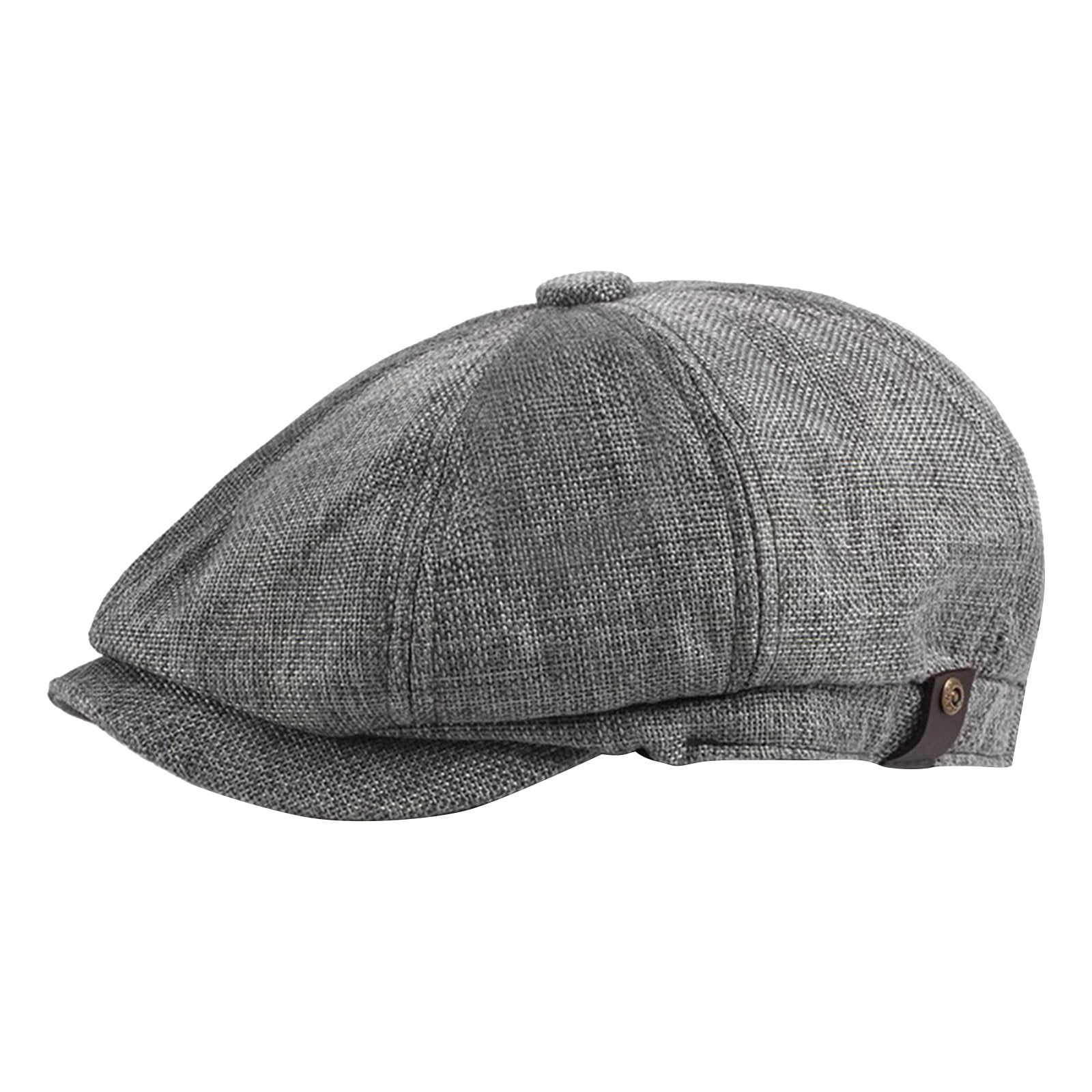 ZHENHONG Beret Hats for Men Acrylic Fiber Newsboy Cap For Men Classic ...