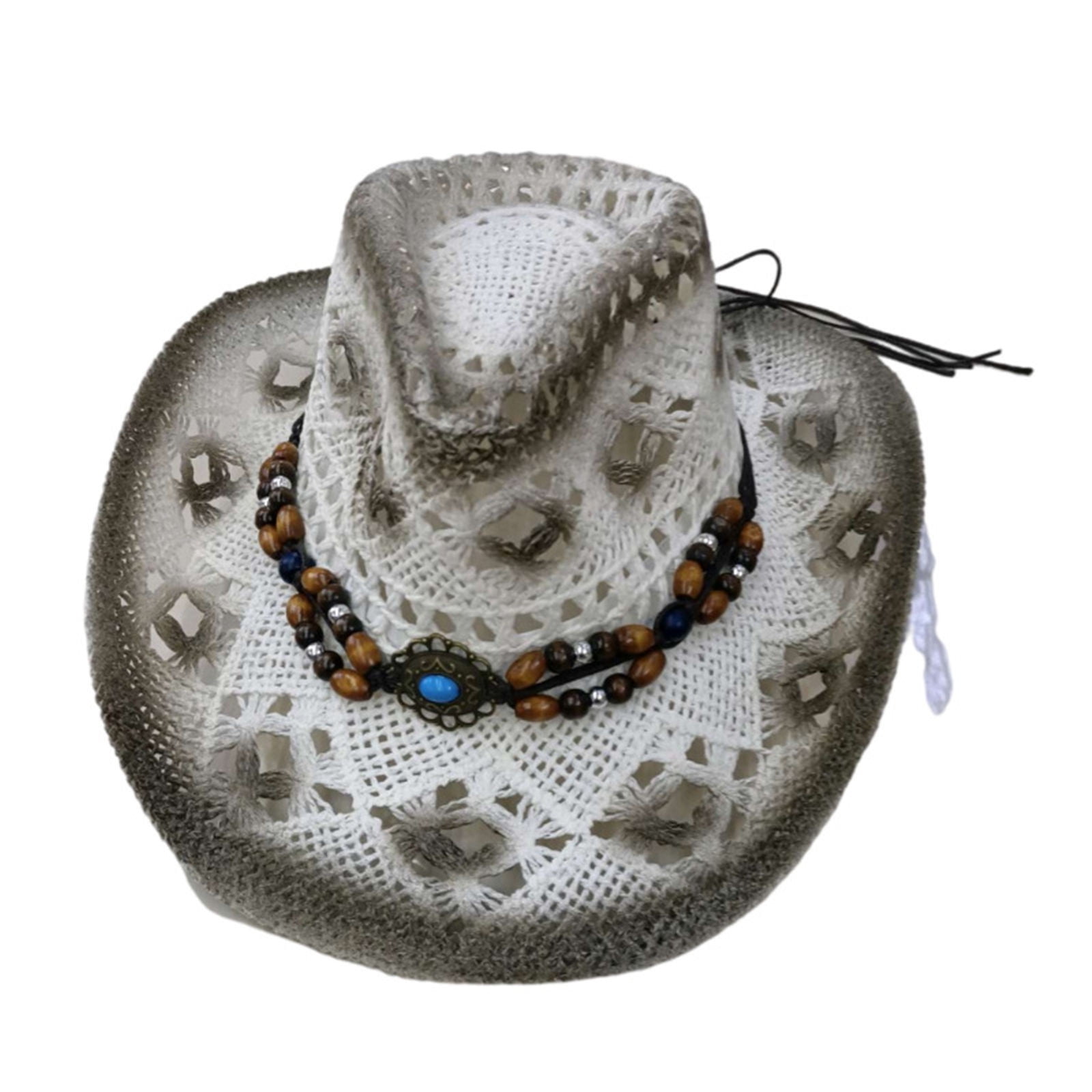 ZHENHONG Cowboy Hats for Women and Men Adult Casual Outdoors Summer ...
