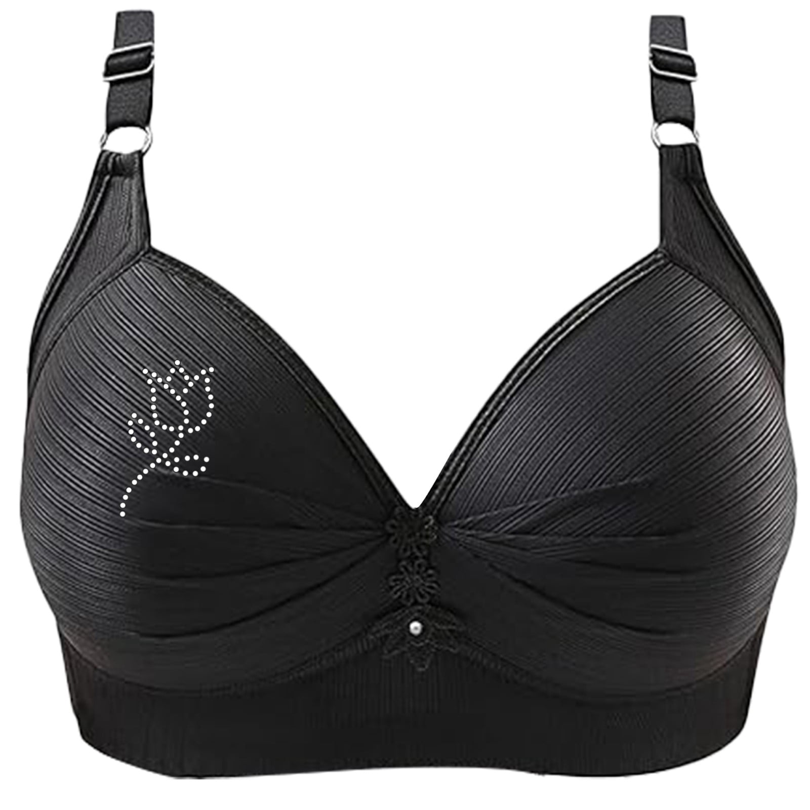 ZHENHONG Thin Laceless Ring Comfortable Underwear Large Size Brater ...