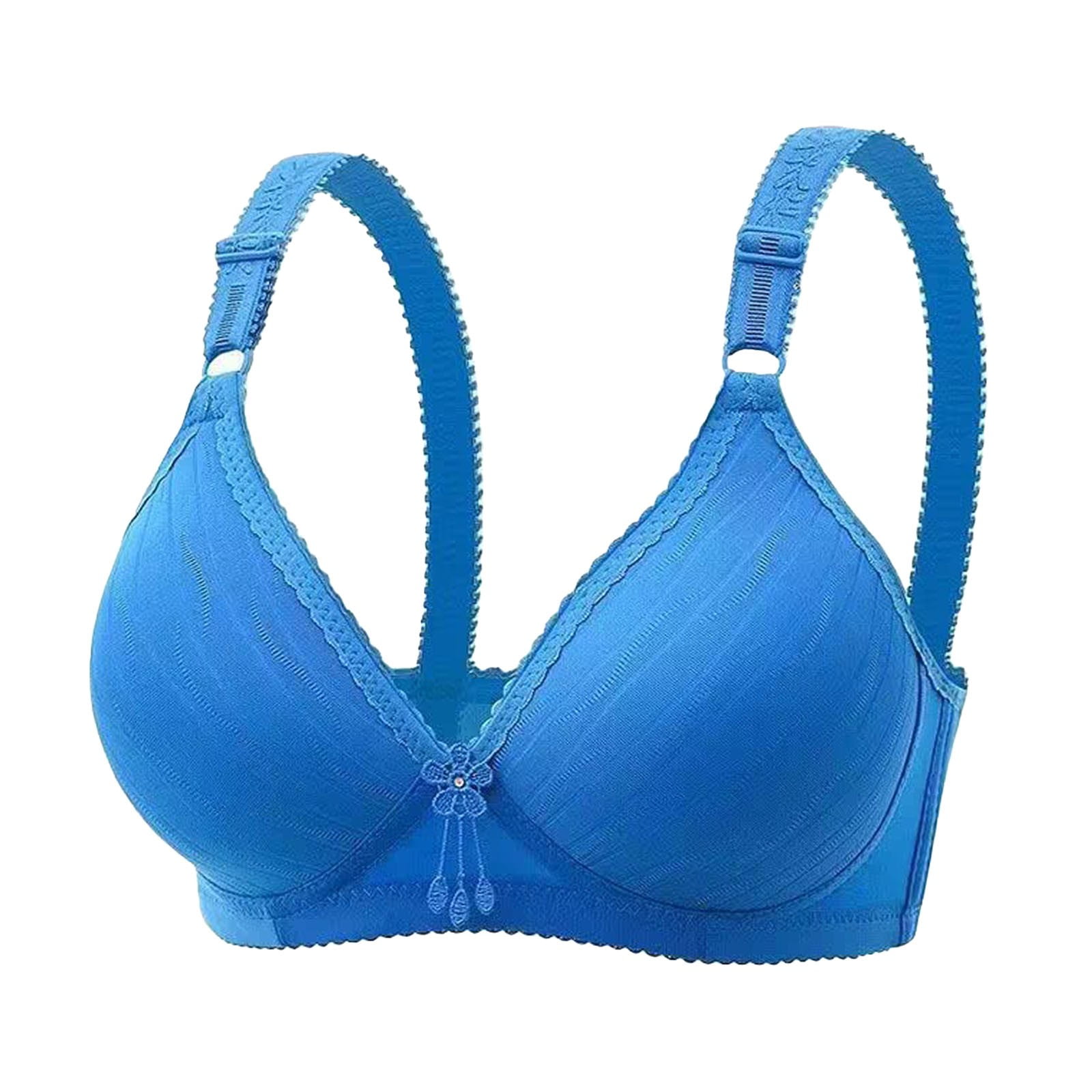 ZHENHONG Women's Bra Small and Medium Cup Large Size Breathable Bra ...