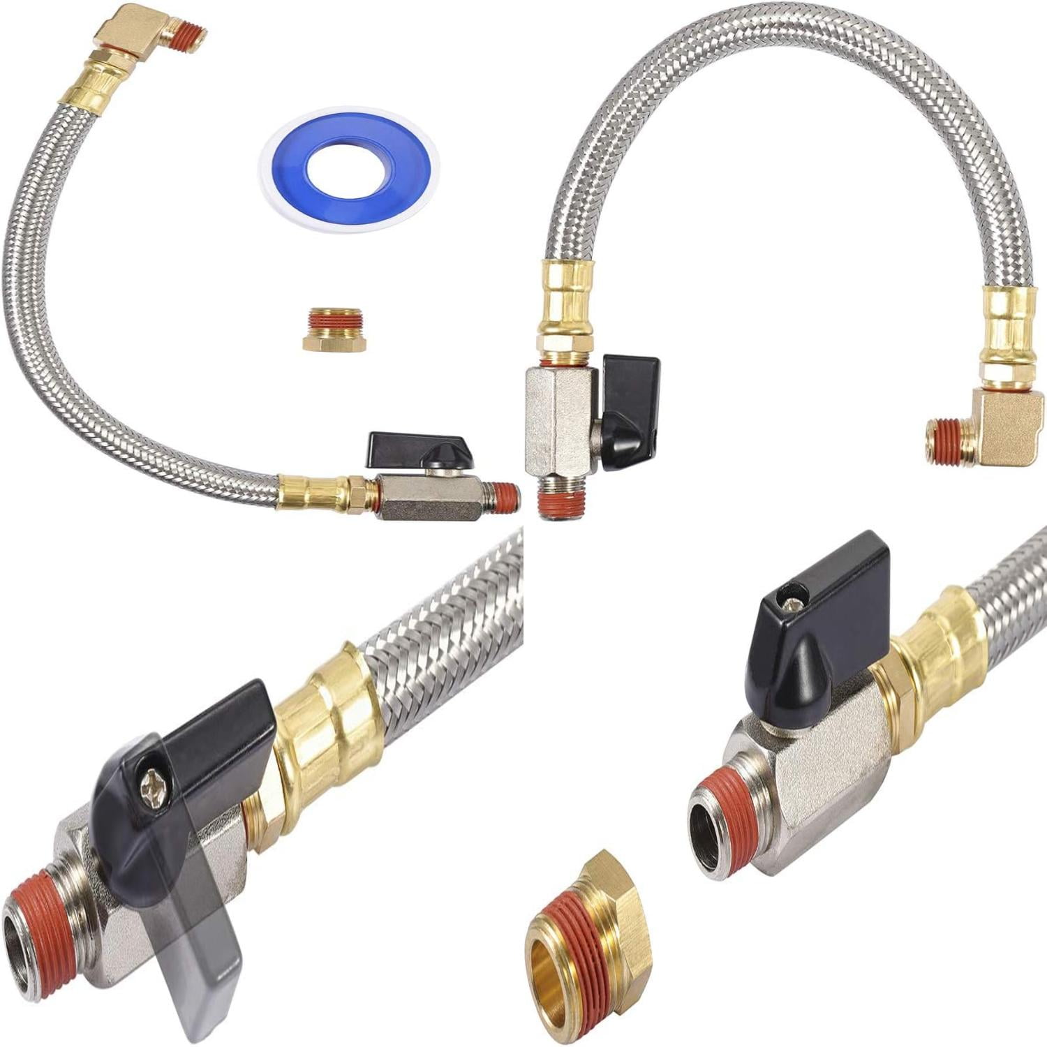 ZHENJUNW Flexible and Durable 10-Inch Braided Steel Tube for Kbrotech ...