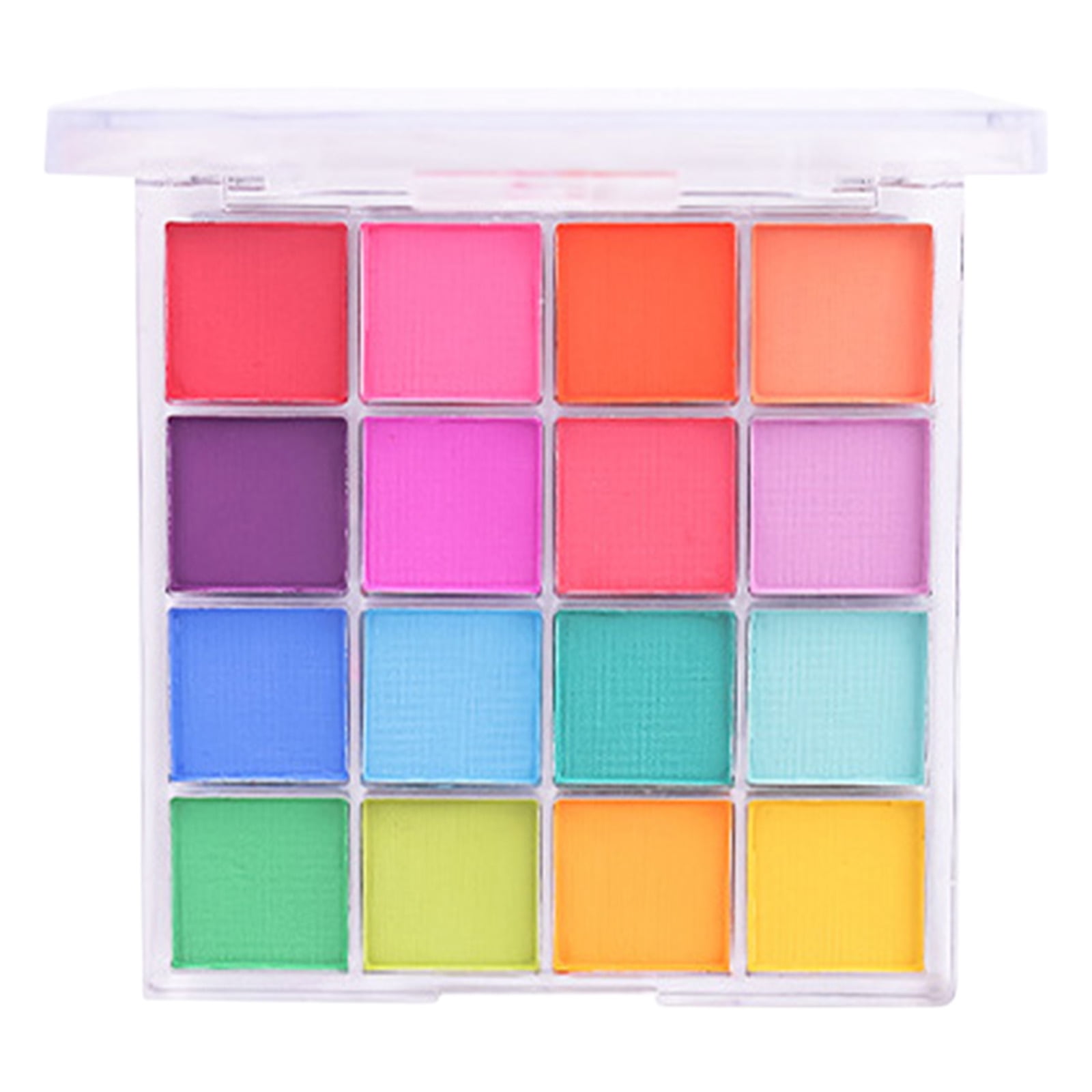 ZHENYANGli 16 Color Eyeshadow Pearly Mashed Potatoes Beginner Eyeshadow ...