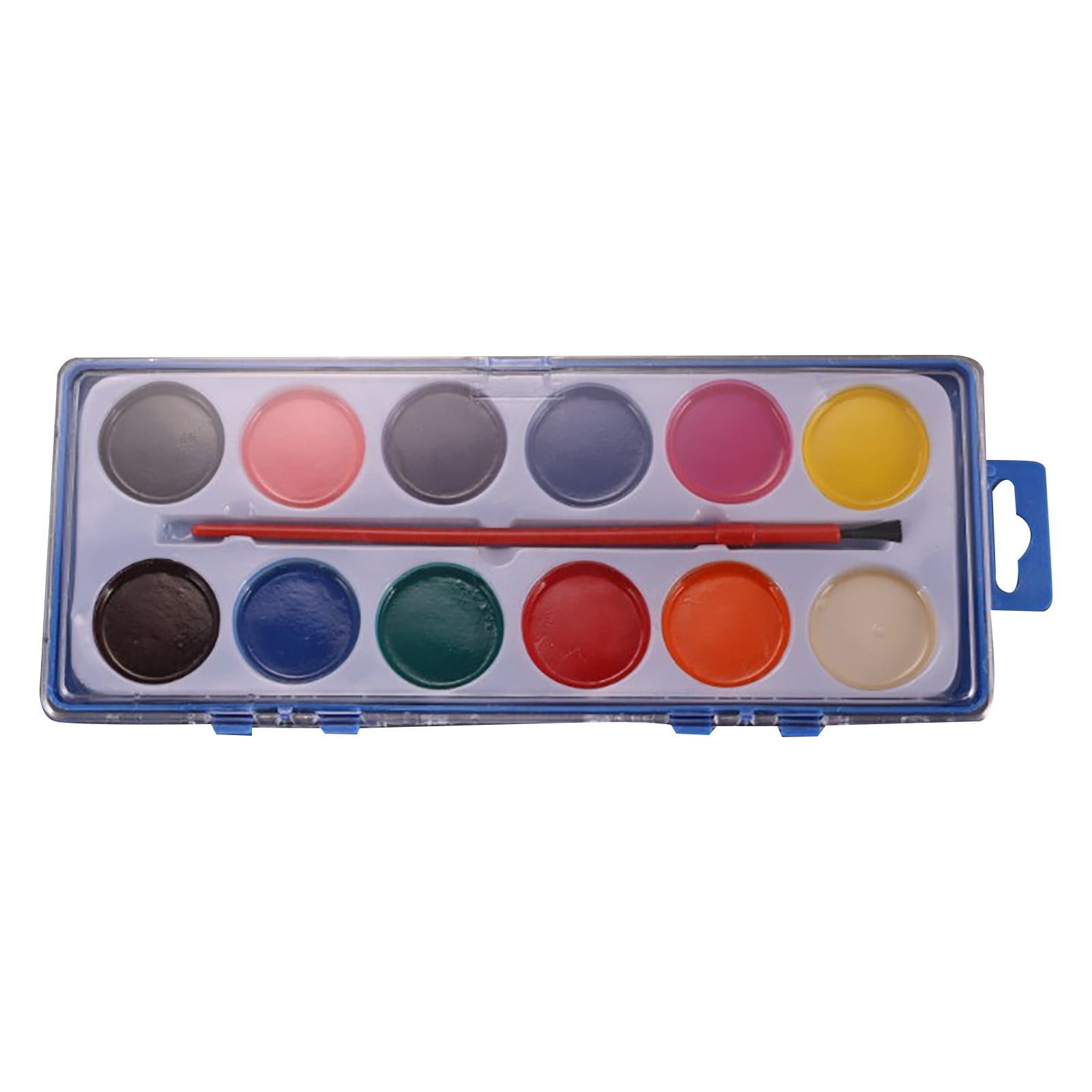 ZHENYANGli Art Paint 12Color Square Box Semi-Dry Solid Paint Painting ...