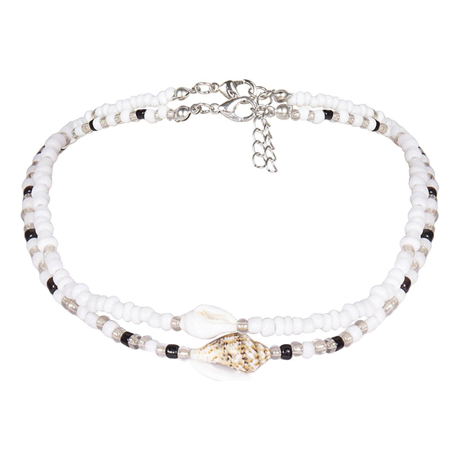 ZHENYANGli Bohemian Handmade Beaded Choker Necklace Adjustable Colorful ...