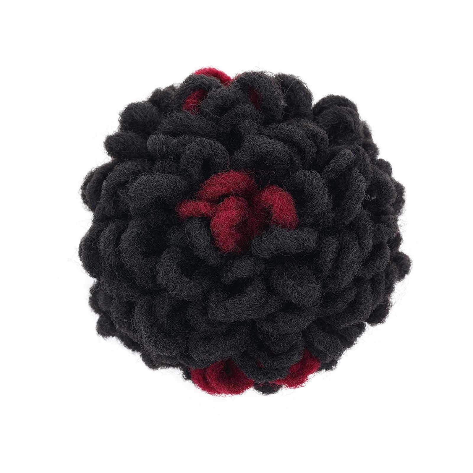 ZHENYANGli Synthetic Dreadlock Hair Bun Afro Chignon High Puff ...