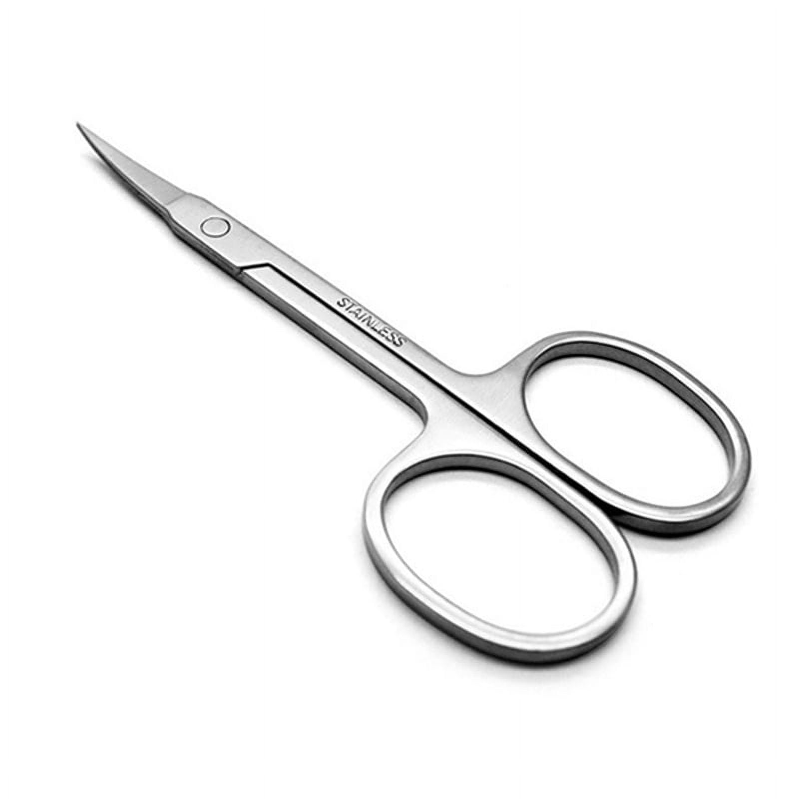 ZHENYEMEI Stainless Steel Sharp Tip Eyebrow Makeup Scissors, Face Hair ...
