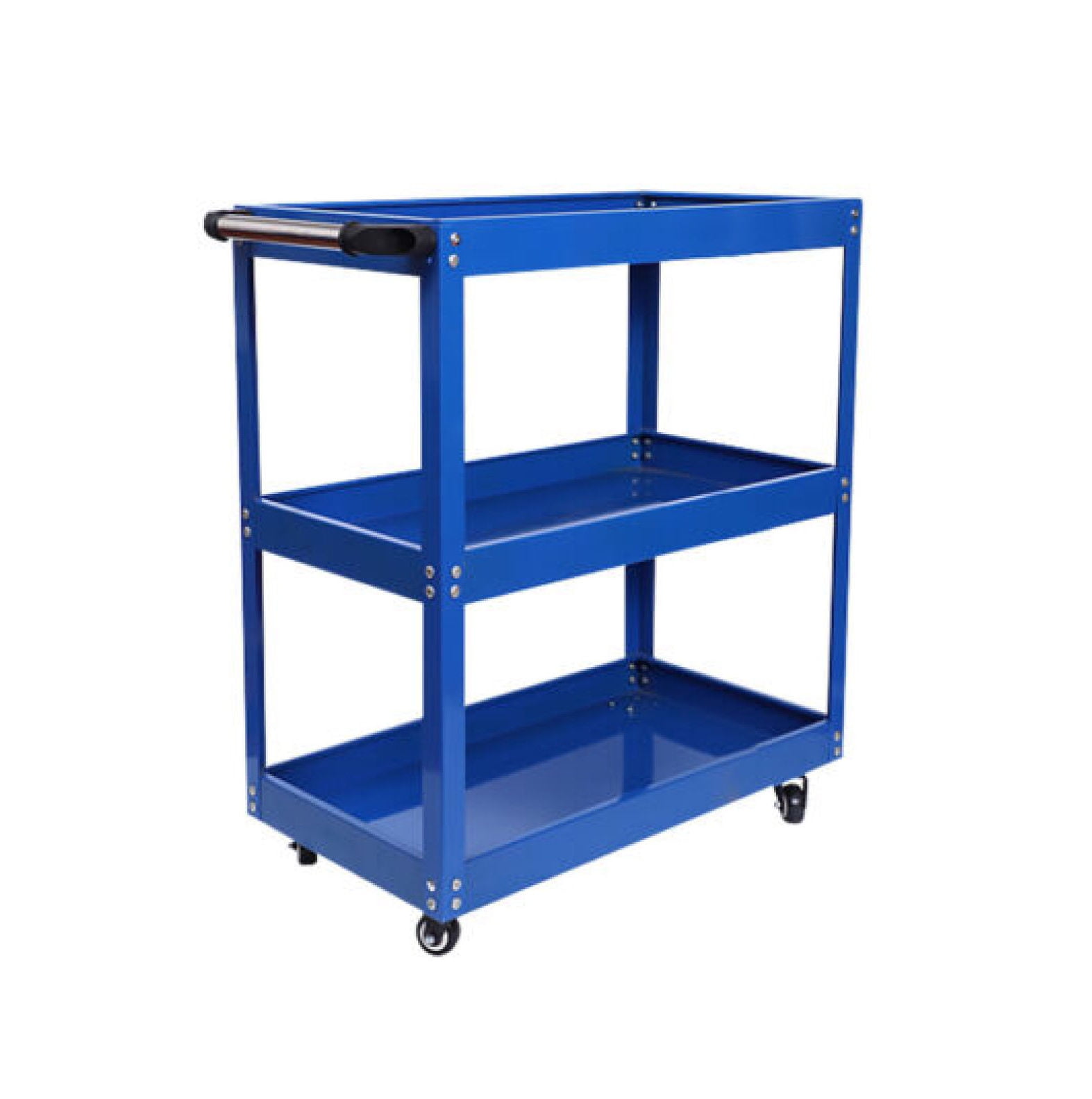 ZHI-22 3-Tier Rolling Tool Cart Mechanic Tool Cart with Lockable Wheels ...