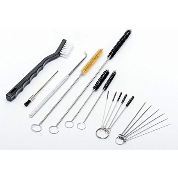 ZHI-22 Professional Paint Gun Spray Cleaning Maintenance Kit Brush Wire ...