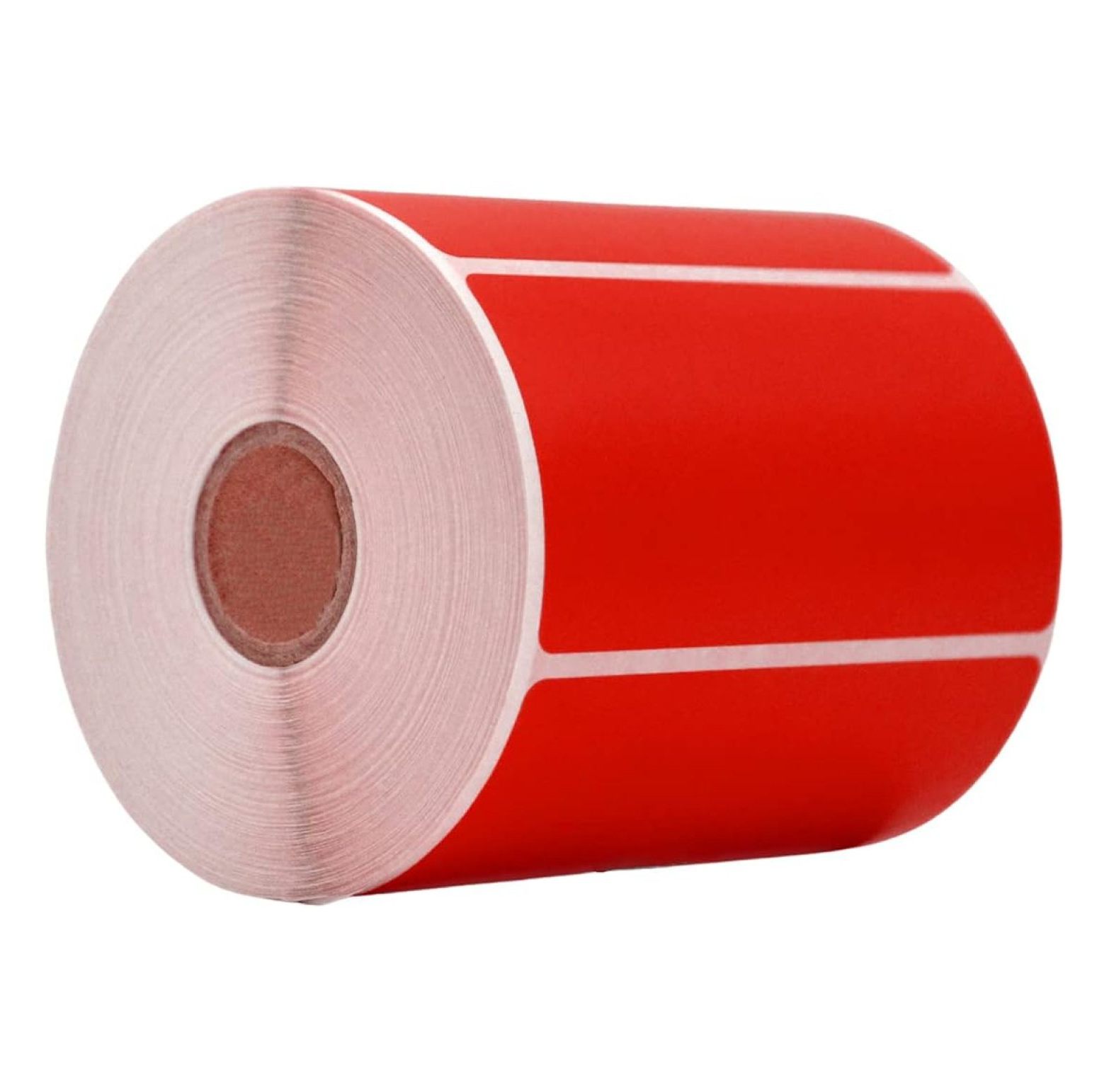Zhi 22 Wod Red Nametag Label Rolls 4 X 2 Inch 500 Blank Stickers Per