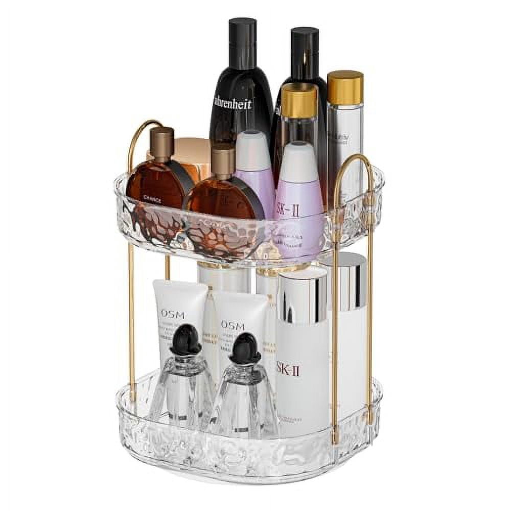 ZHIAI 360 Rotating Makeup .. Organizer, Bathroom Make Up .. Spinning ...