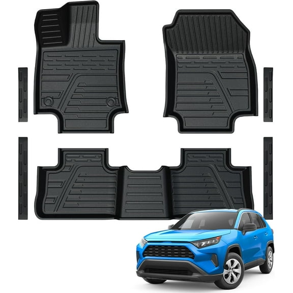 HRT All-Weather TPE Floor Mats for 2013-2018 Toyota RAV4 - Walmart.com