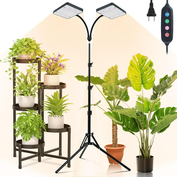 Gamechanger! 2026 Tall Plant Light with Upgraded Stand, 54W 6Head Grow ...