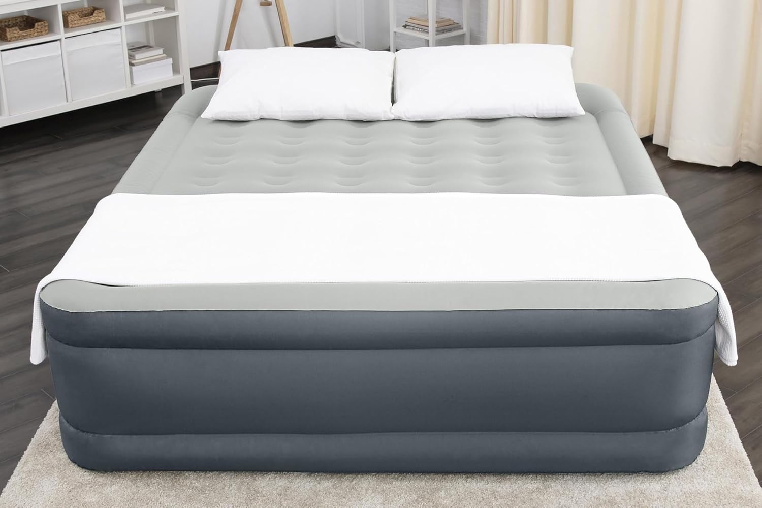 ZHIBO King Air Mattress, 22" Raised, Non-Leak Tough Guard Material ...