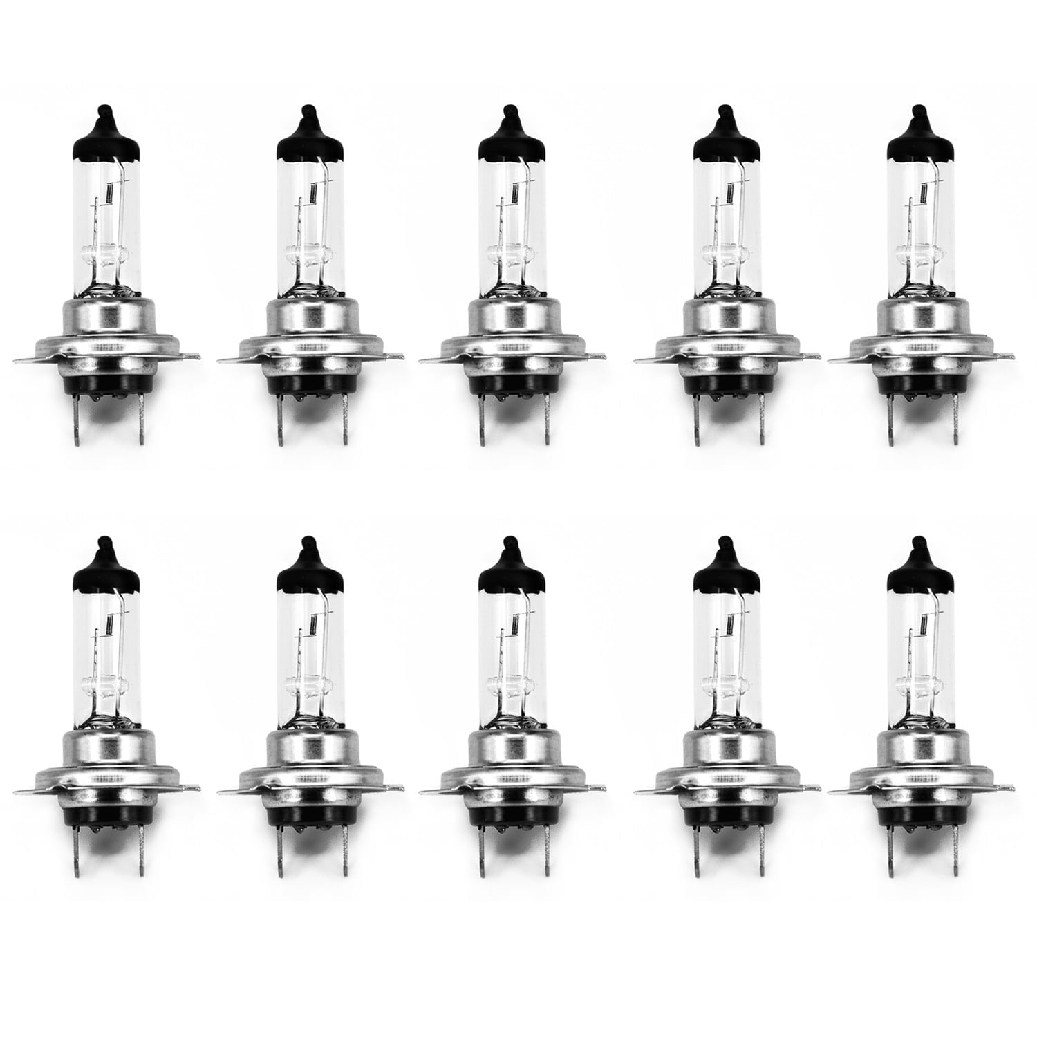 ZHIMAO 10PCS Car Halogen Bulbs Super Bright H7 12V 55W Xenon Fog Lamp ...