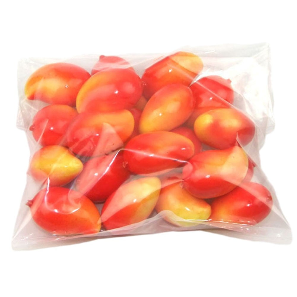 ZHIMAO 10x Mini Artificial Fruits Fake Cherry Mango Watermelon Banana ...