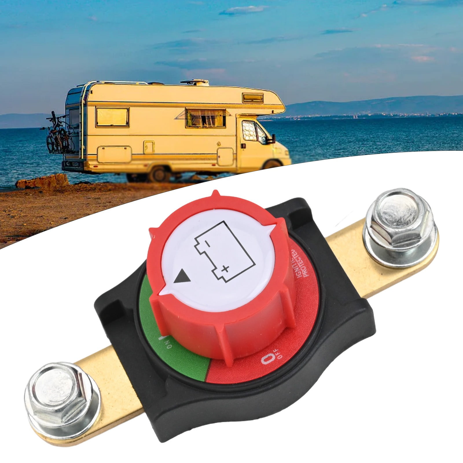 ZHIMAO 12-48V Upgraded Hexagon Top Post Battery Disconnect Switch ...