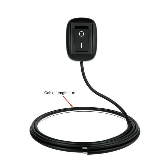 ZHIMAO 12v Car Modified Sticky Switch With Wire Self-locking Boat ...