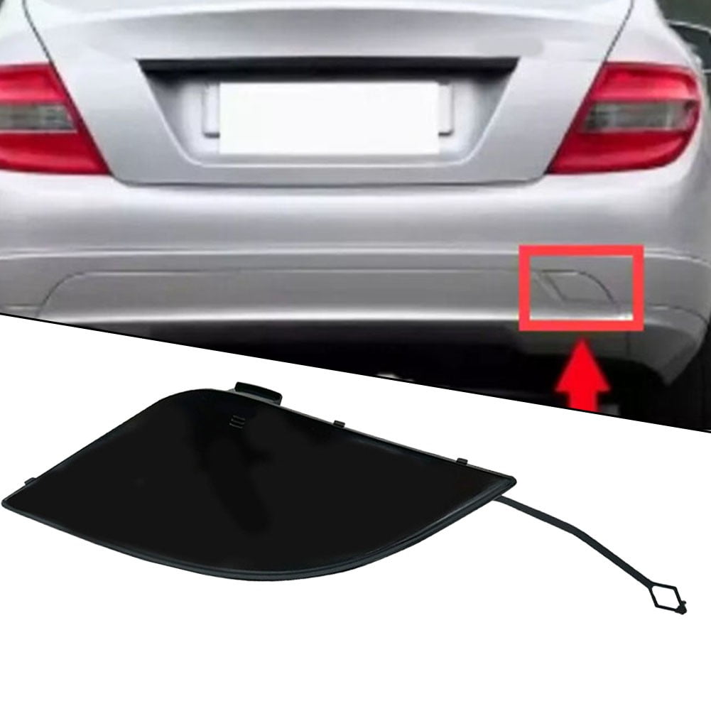 ZHIMAO 1pc Car Bumper Flap Tow Eye Hook Cover For Mercedes C-Class 2007 ...