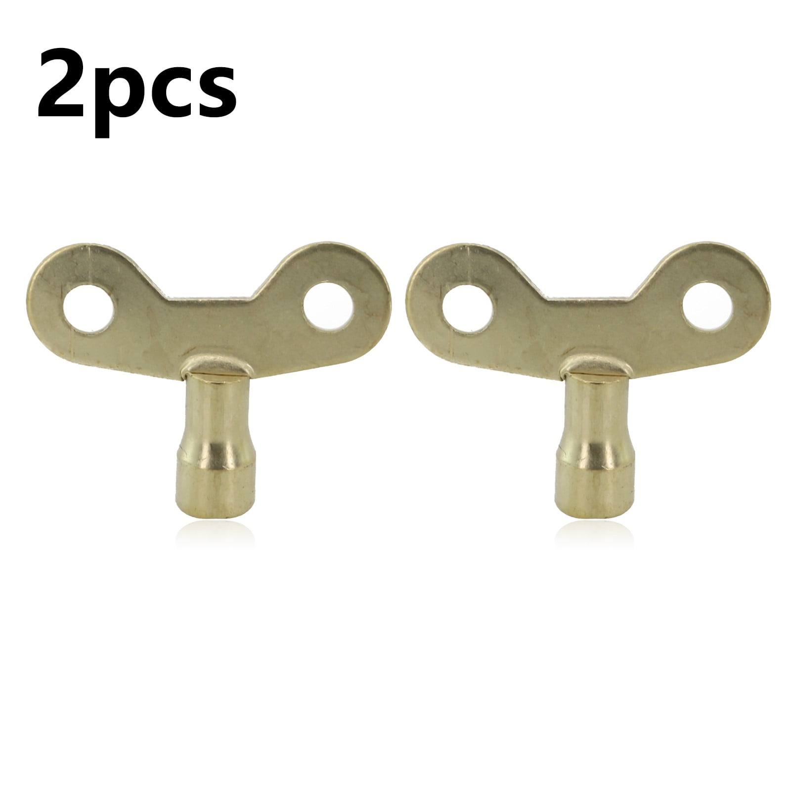 ZHIMAO 2PCS Faucet Key Radiator Plumbing Bleed Bleeding Key Solid Iron ...