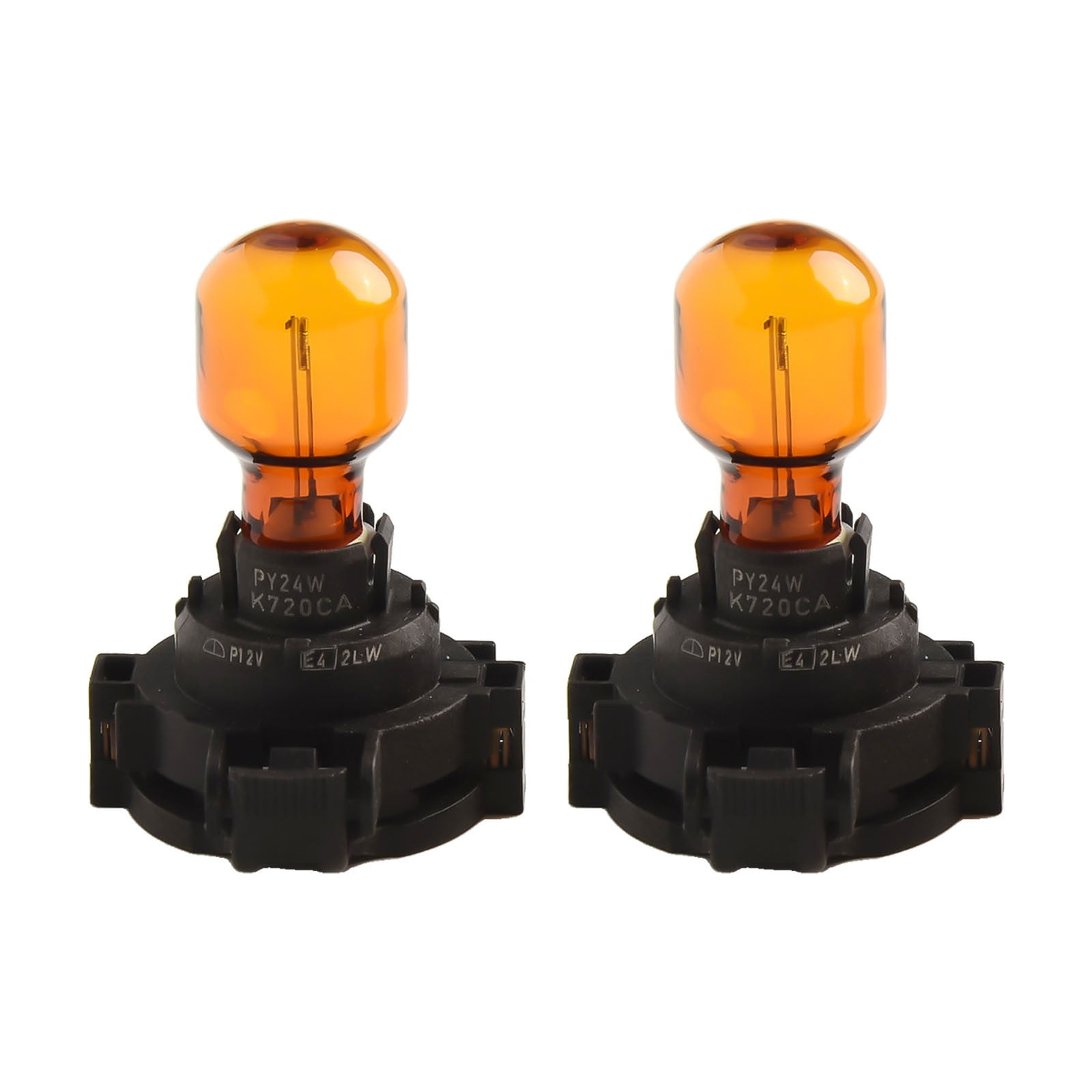 ZHIMAO 2Pcs PY24W Front Turn Signal Light Bulb 4300K 12 V 24 W ...